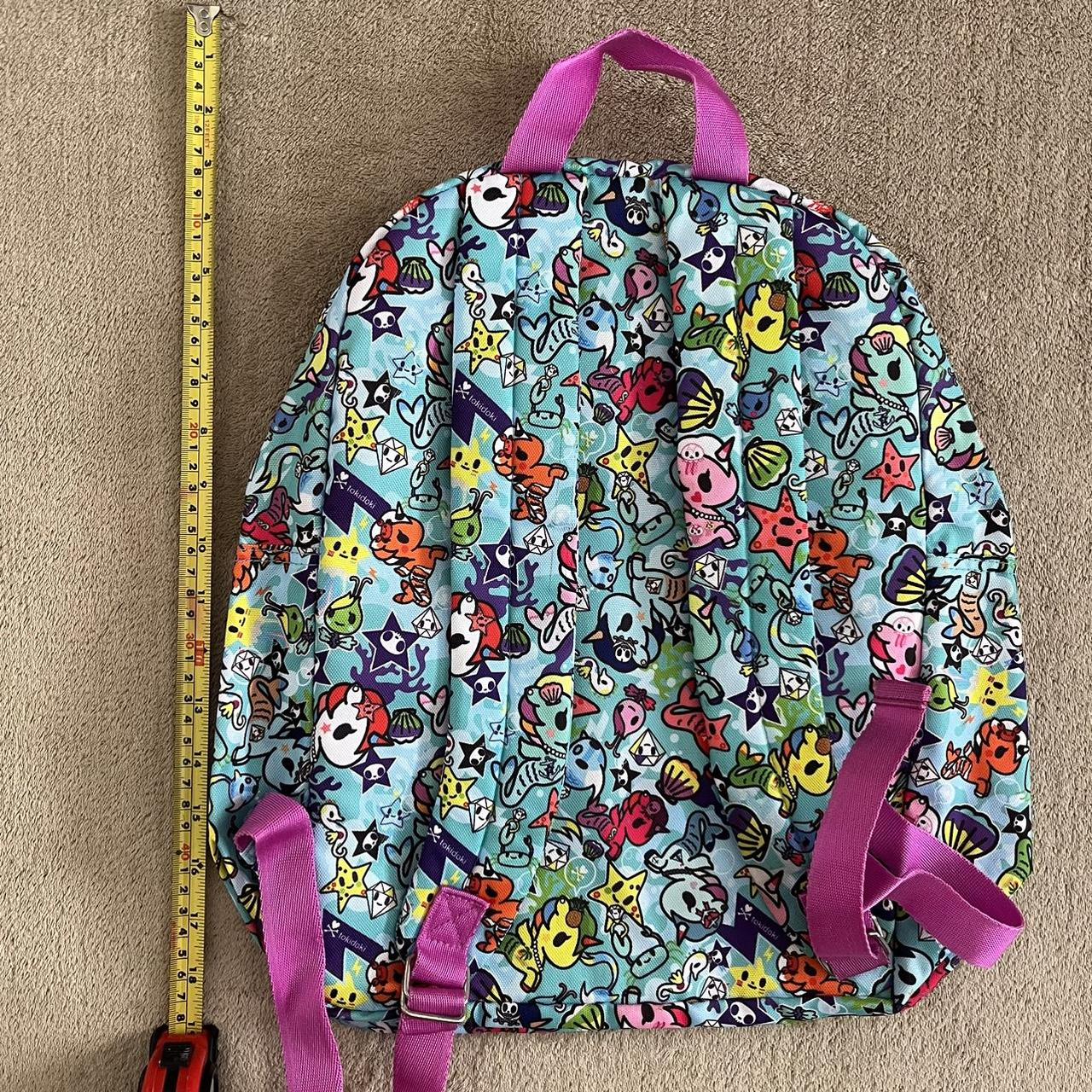 new tokidoki mermicorno ocean backpack no tags but... - Depop