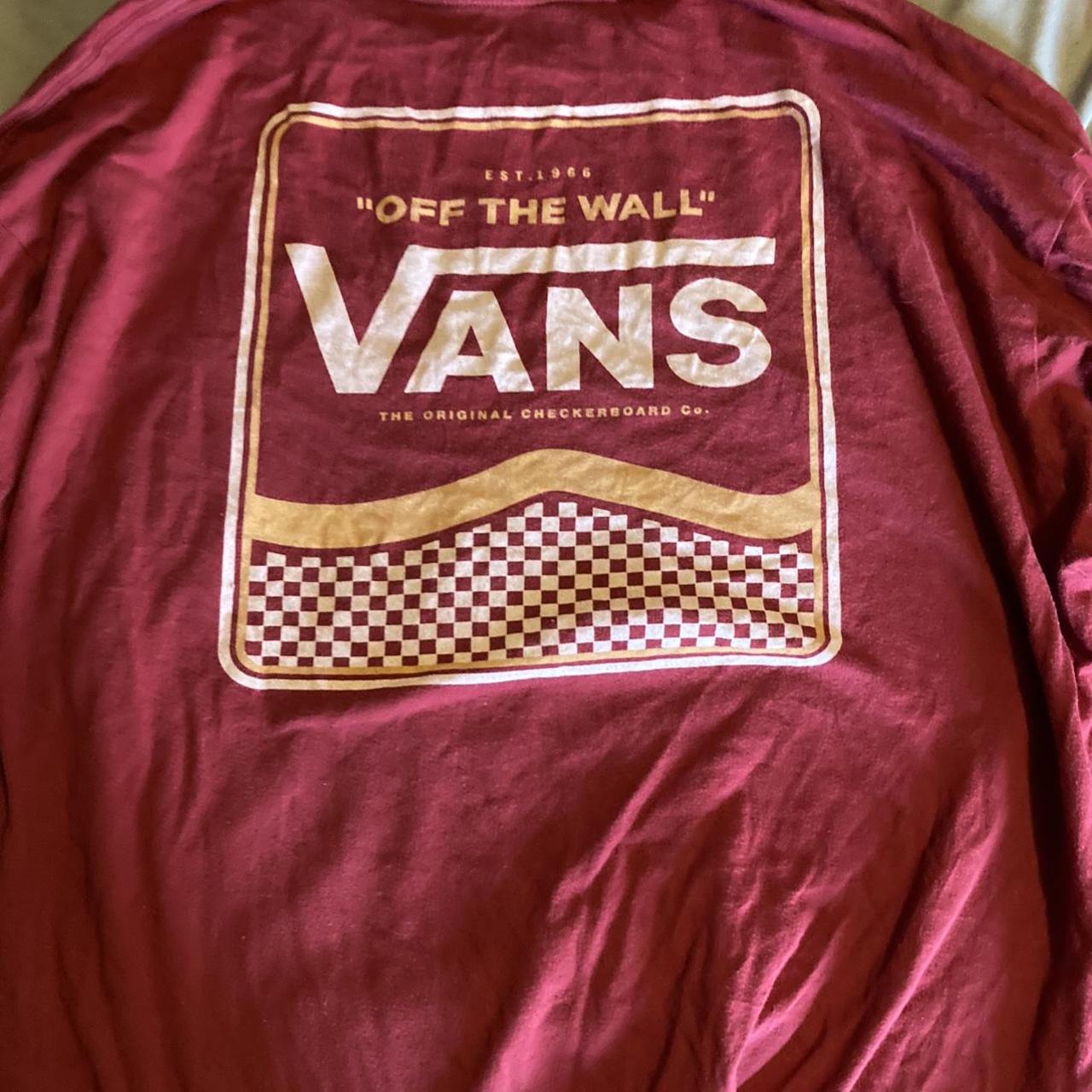 Long sleeve vans shirt #vans - Depop