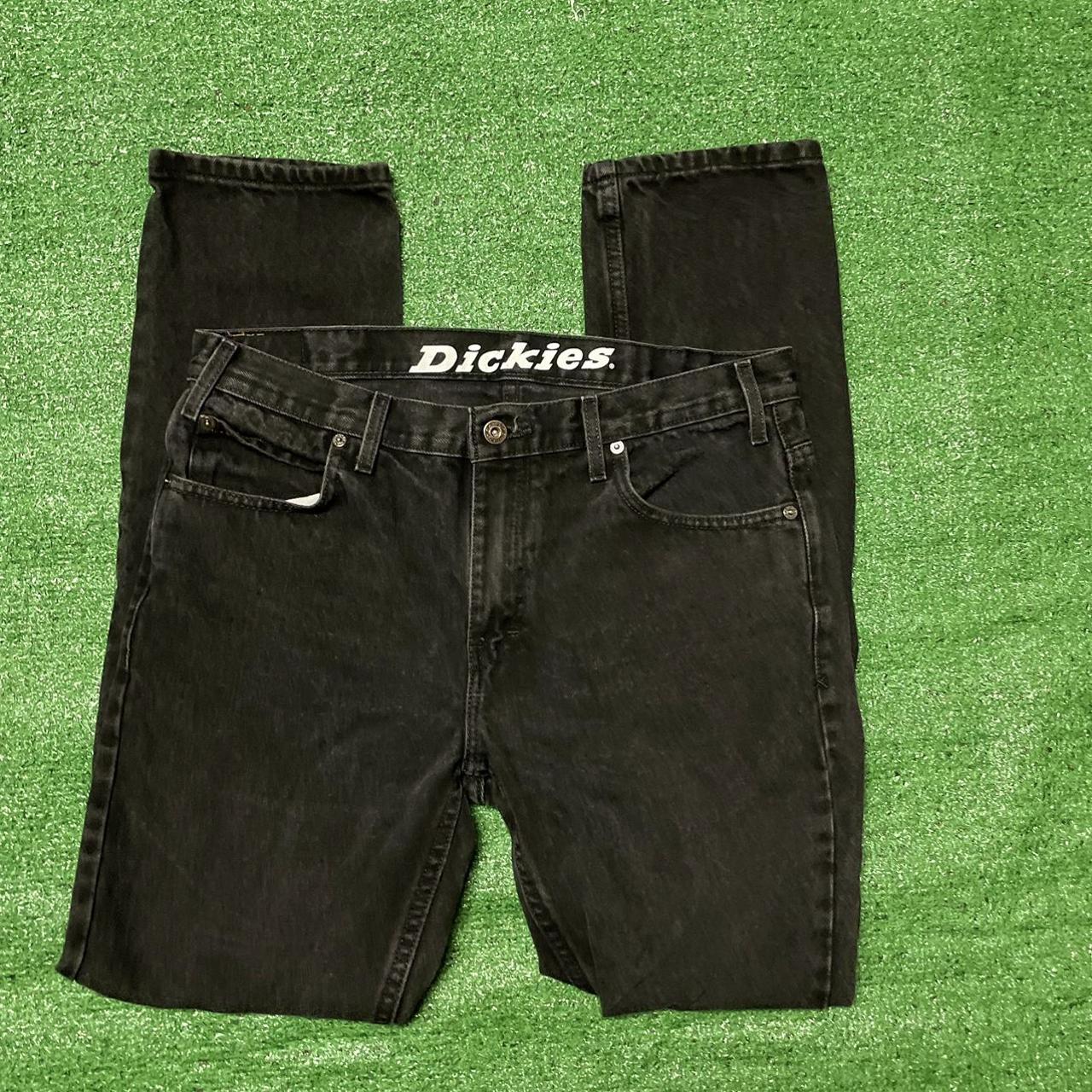 Mens Dickies Pants In Black Slim Fit Depop