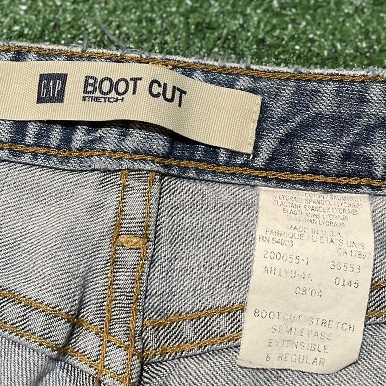 Vintage Gap boot cut jeans 📏inseam: 30inches... - Depop