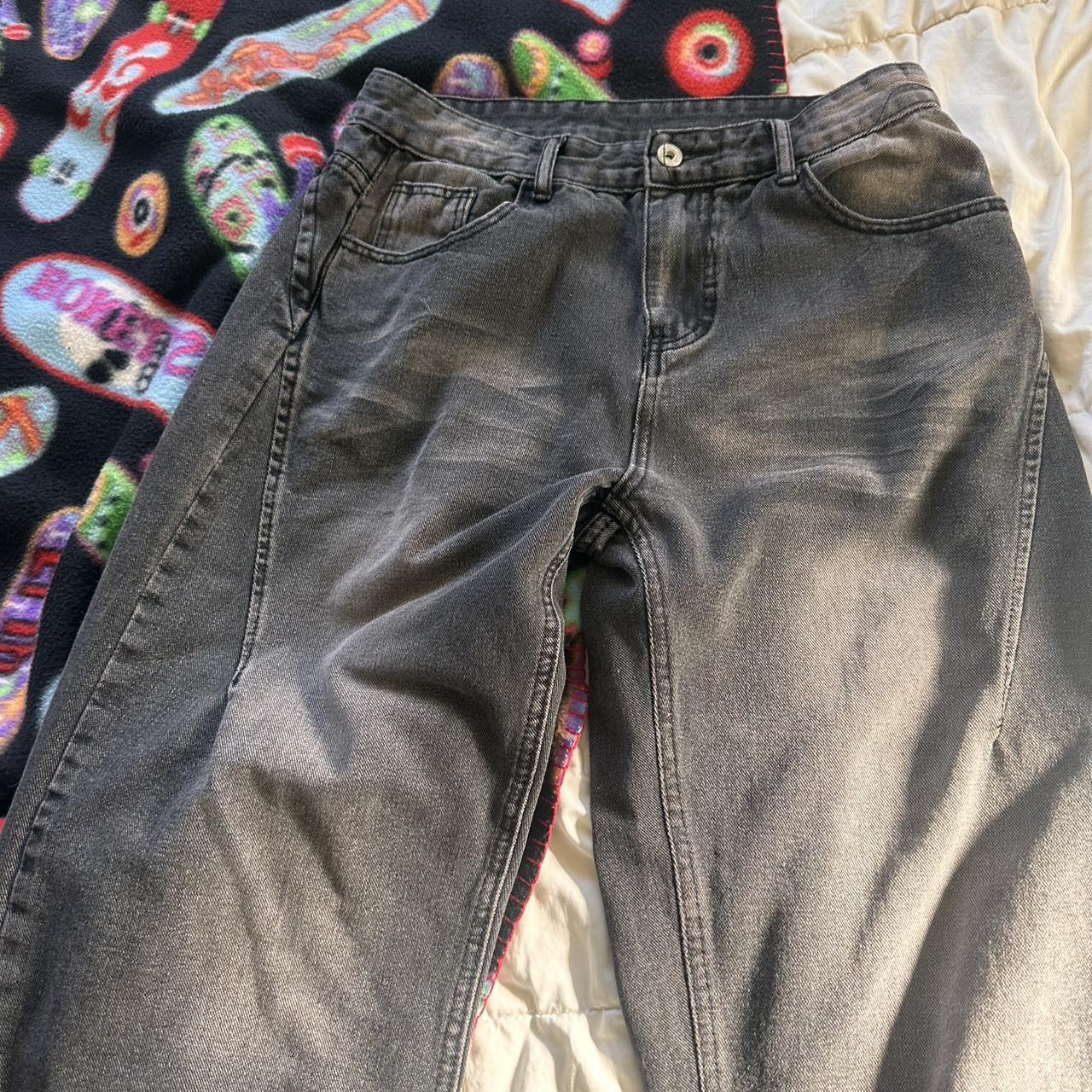 random jeans that fit really good. got from a... | Depop
