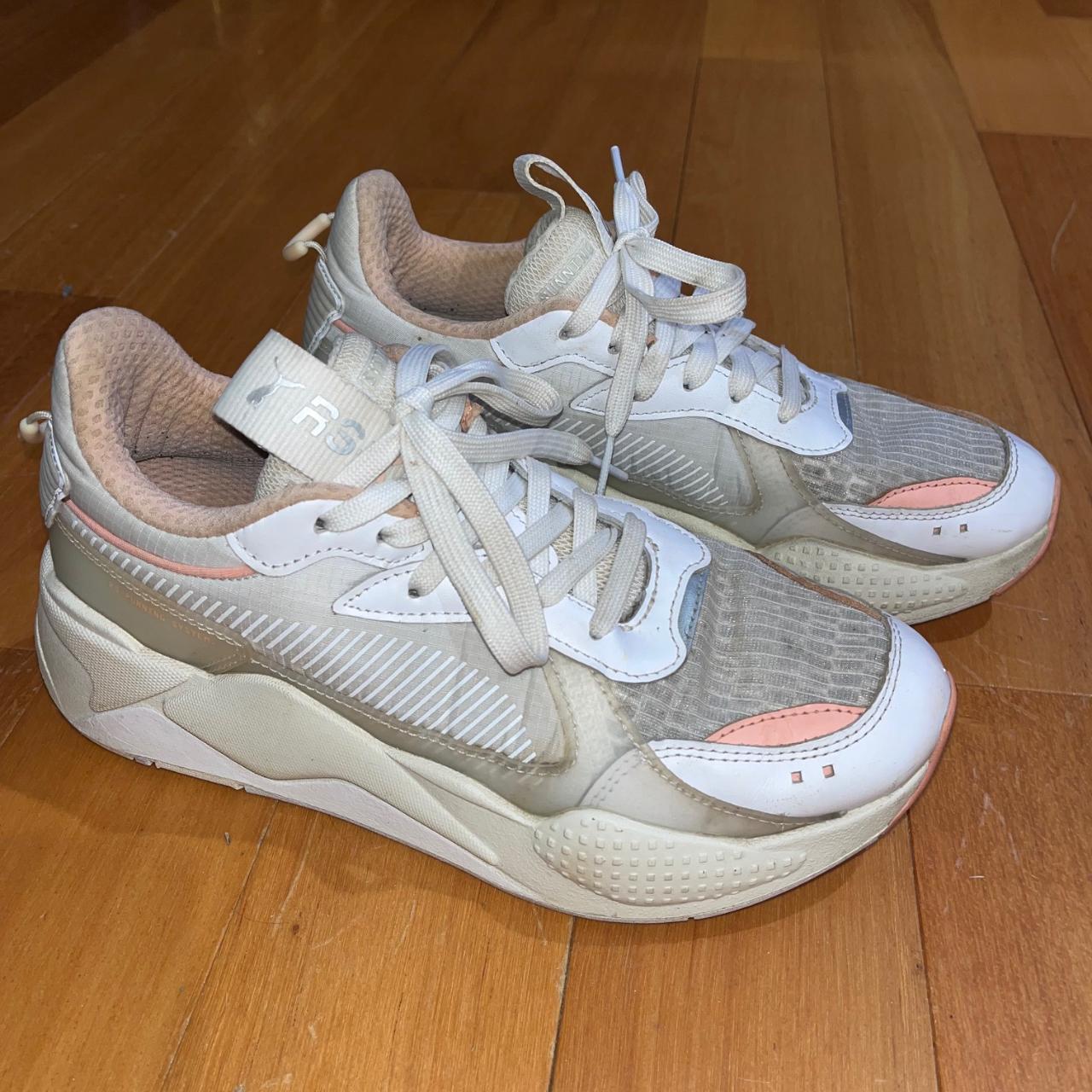 womens puma rsx shoes in good condition, size 7US,... - Depop