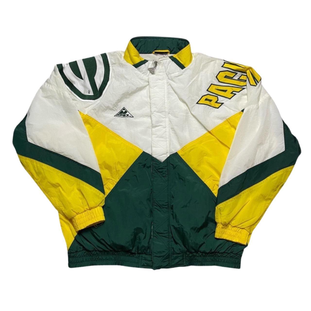 Mens NFL Apex One Jacket XL Green Bay Packers 90’s. ... - Depop