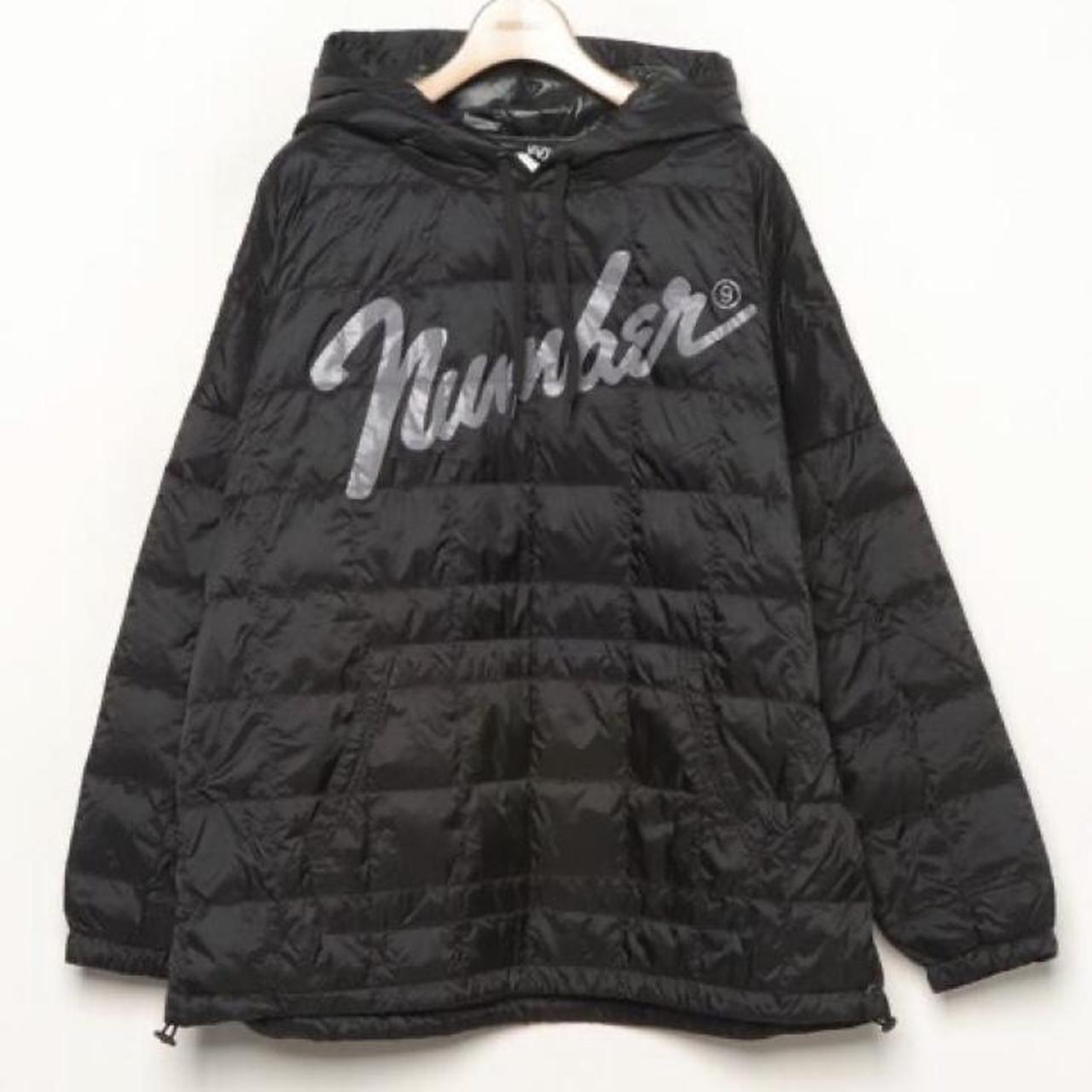 number nine lightweight puffer down jacket please... - Depop