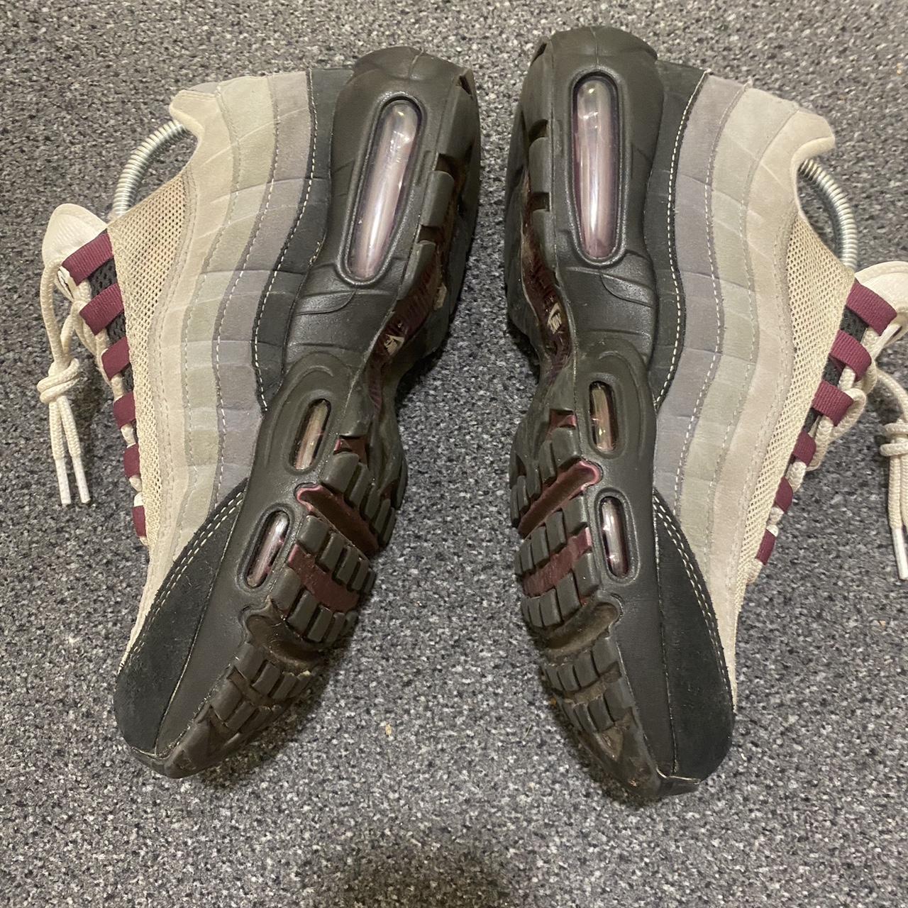nike air max 95/110s beetroots - Depop
