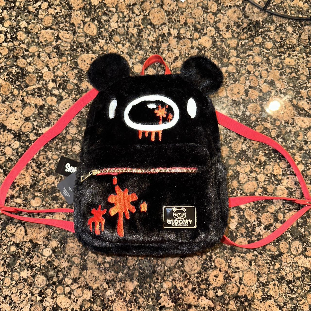 Hot Topic 3D Gloomy Bear Backpack Alternative Emo... - Depop