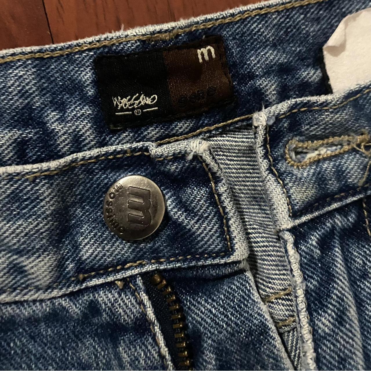 vintage 90’s Red striped Mossimo jeans - Depop