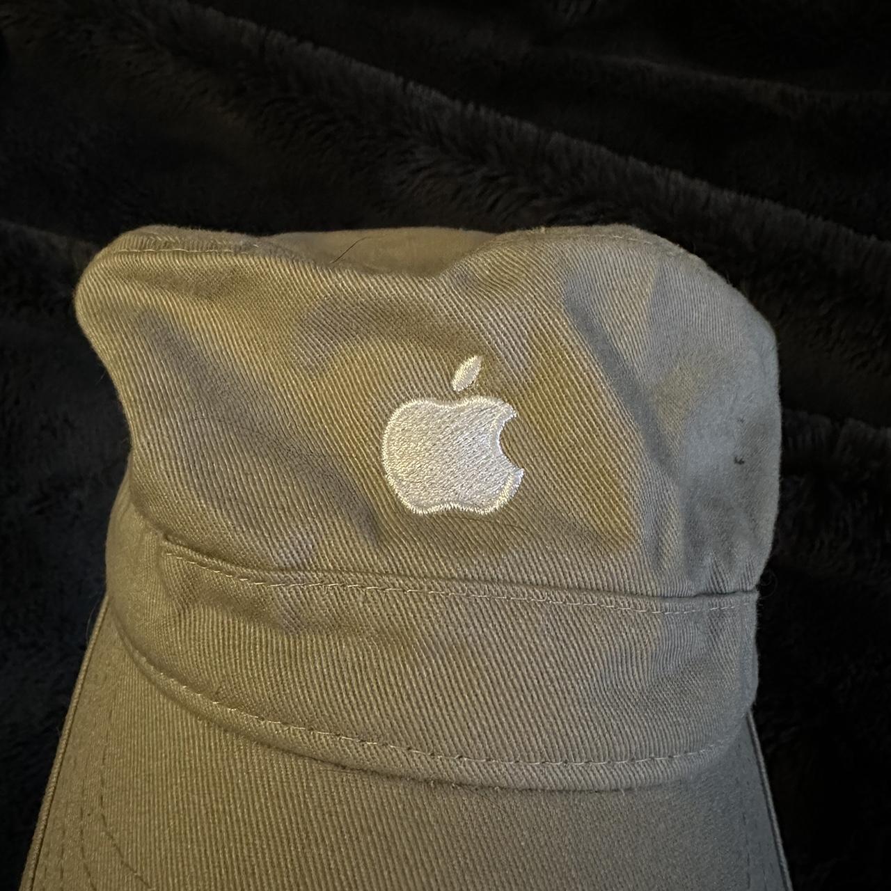 1990s Tan Apple Messenger Hat If you can PLEASE pay... - Depop