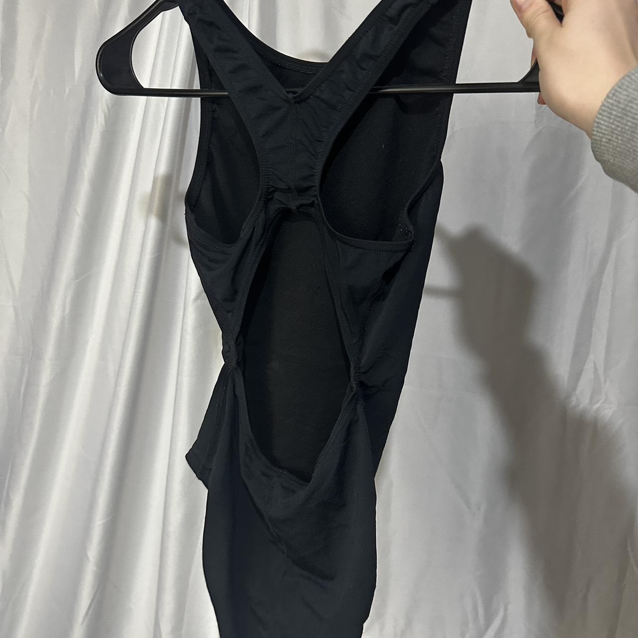 TYR competitive one piece swimsuit with opening in... - Depop