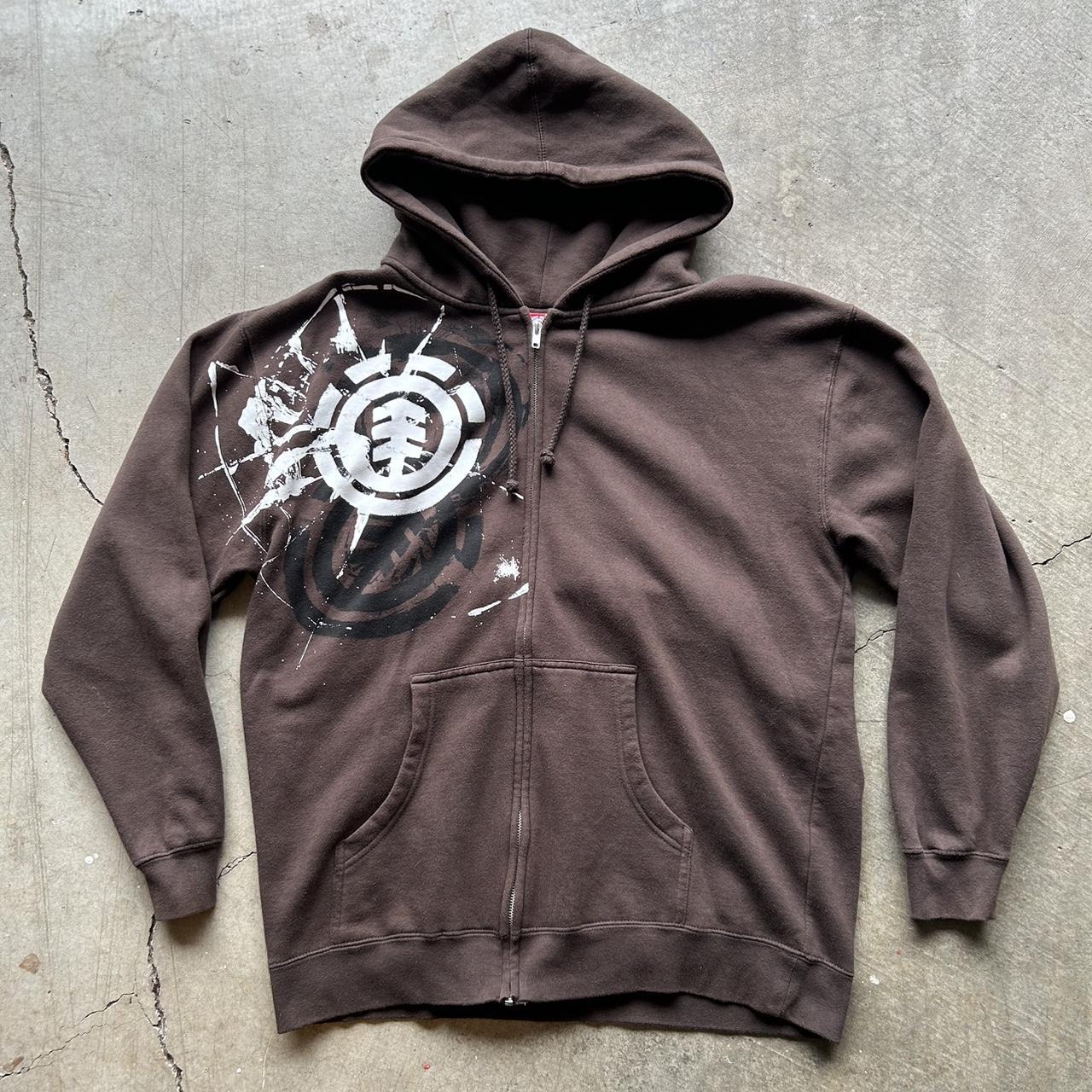 Element Zip-Up Hoodie Size large Great quality and... - Depop