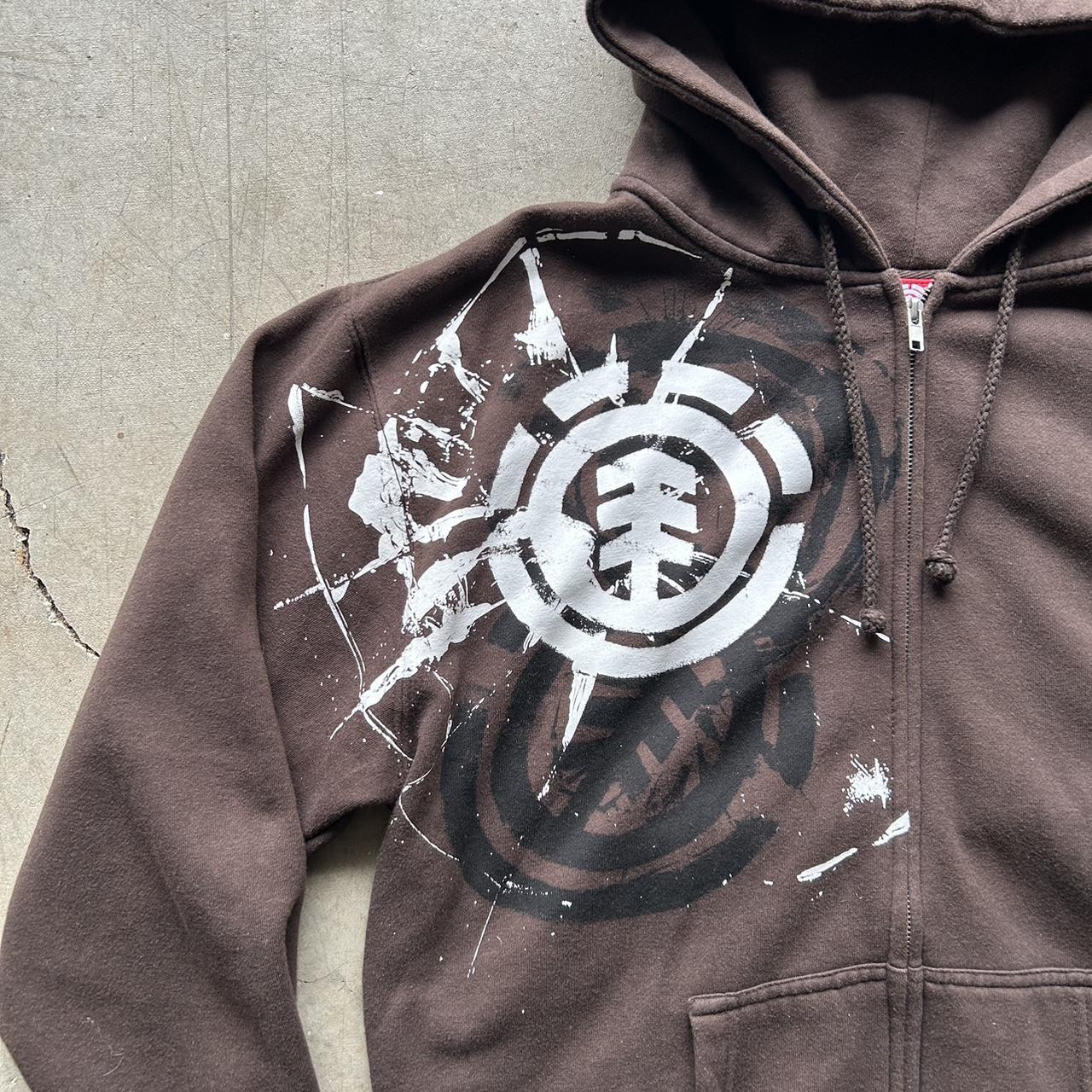 Element Zip-Up Hoodie Size large Great quality and... - Depop