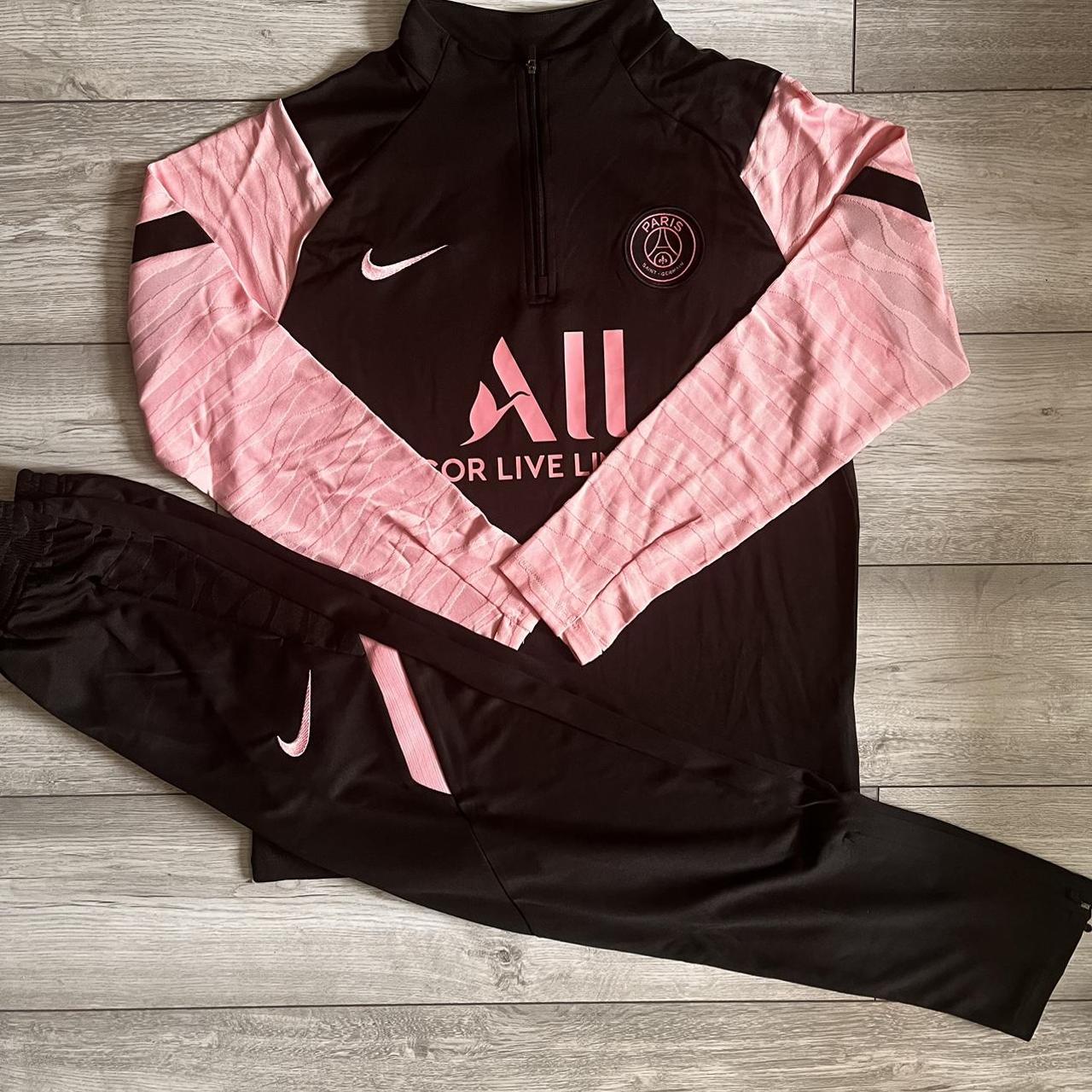 Nike x PSG Tracksuit Sizes Available Brand New -... - Depop