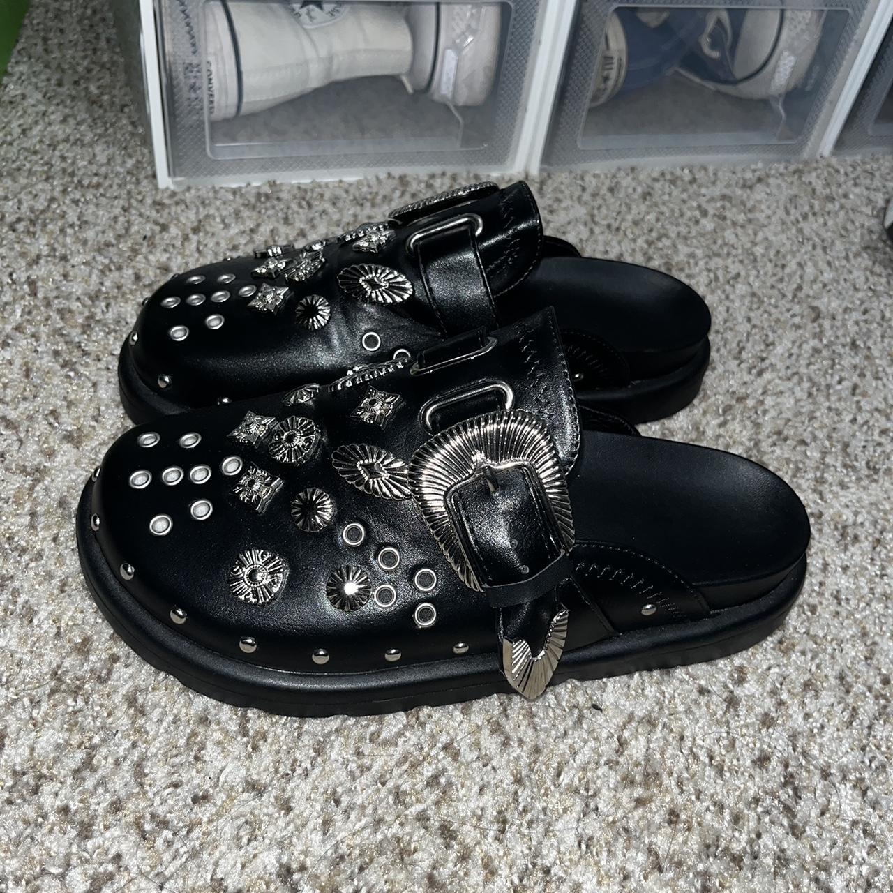 W9 Western Goth Mule #Western #Goth #Mule #Slide #Chic - Depop