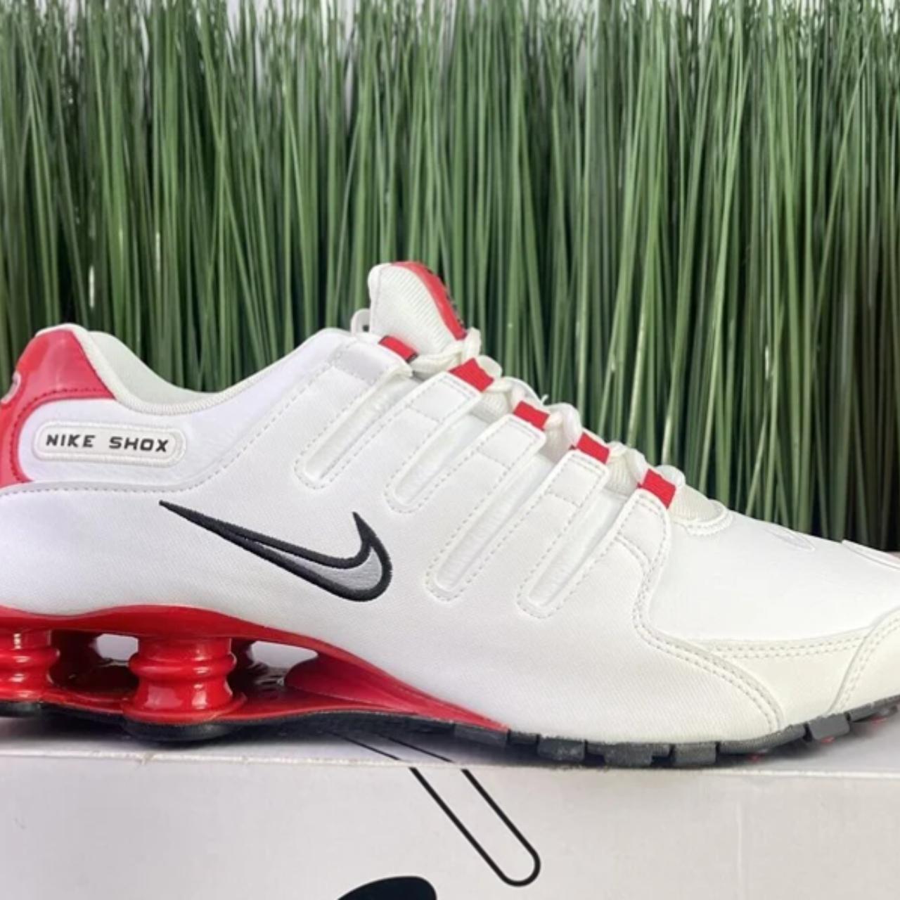 Nike Shox NZ Leather-Cross fit Style Mens Running... - Depop