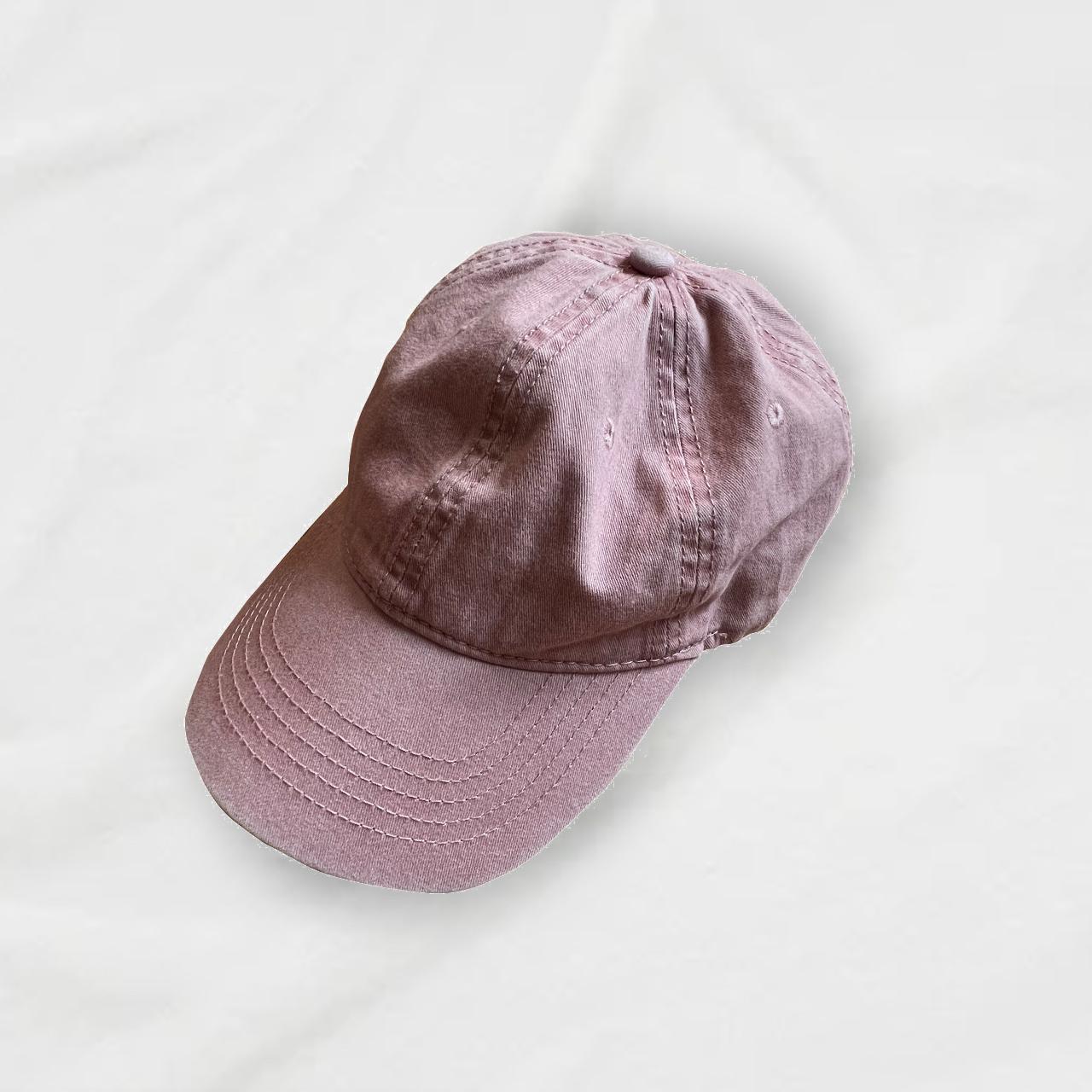 Blank Vintage Washed Light Pink Cap i like that... - Depop