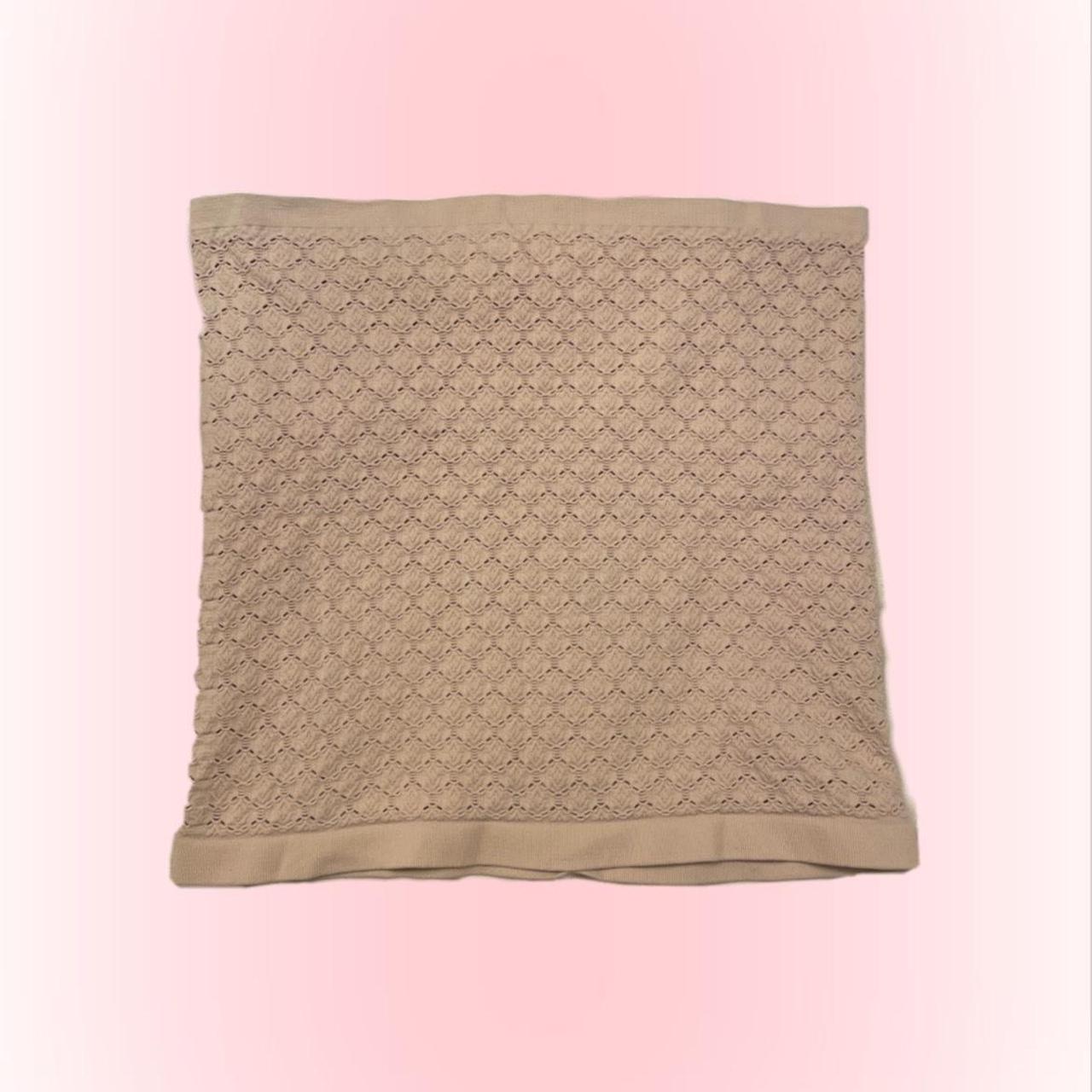 Free People beige bandeau top/tube top with built in... - Depop