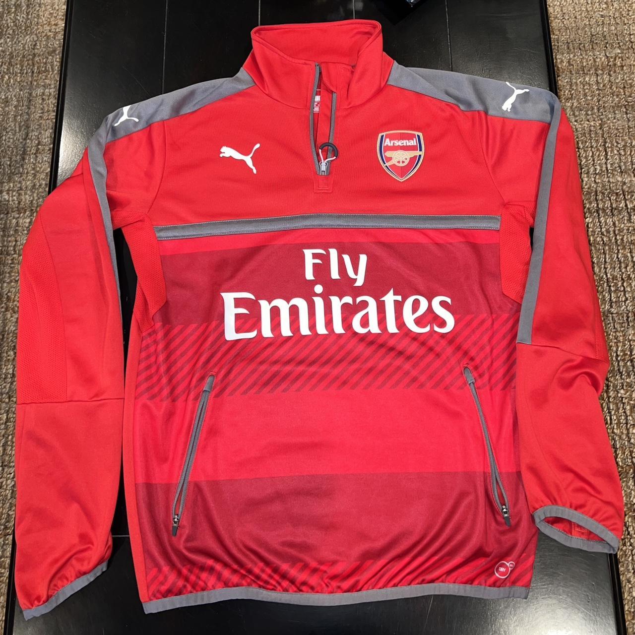 Arsenal FC Puma 1/4 Zip Training... - Depop