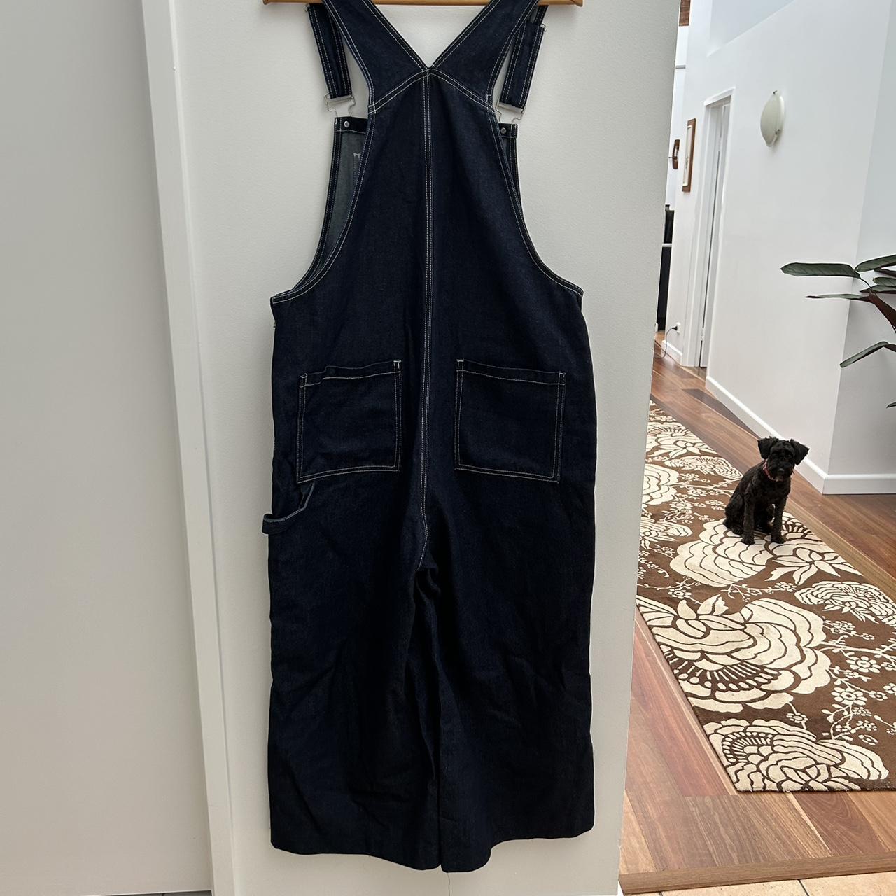 Fabulous and roomy denim overalls. Size large to... - Depop