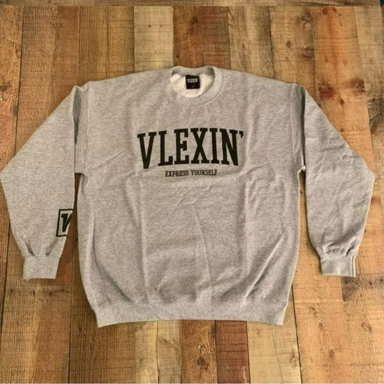 Men's Grey and Black Sweatshirt | Depop