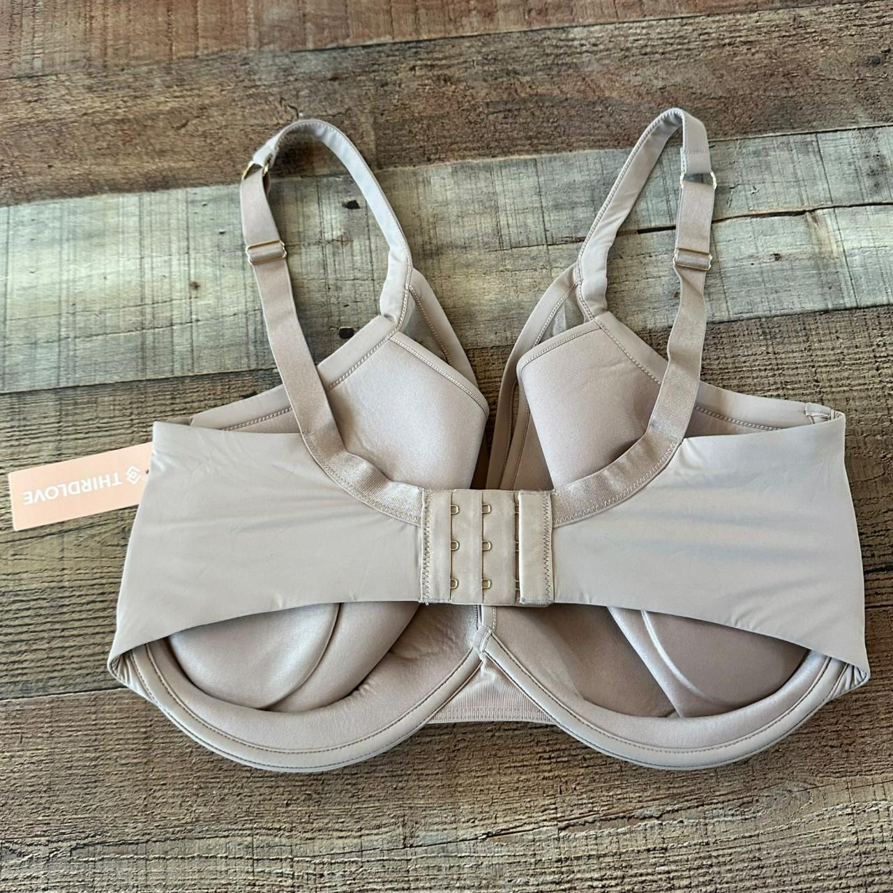 Thirdlove 24/7 Classic Uplift Plunge Bra Wired... - Depop
