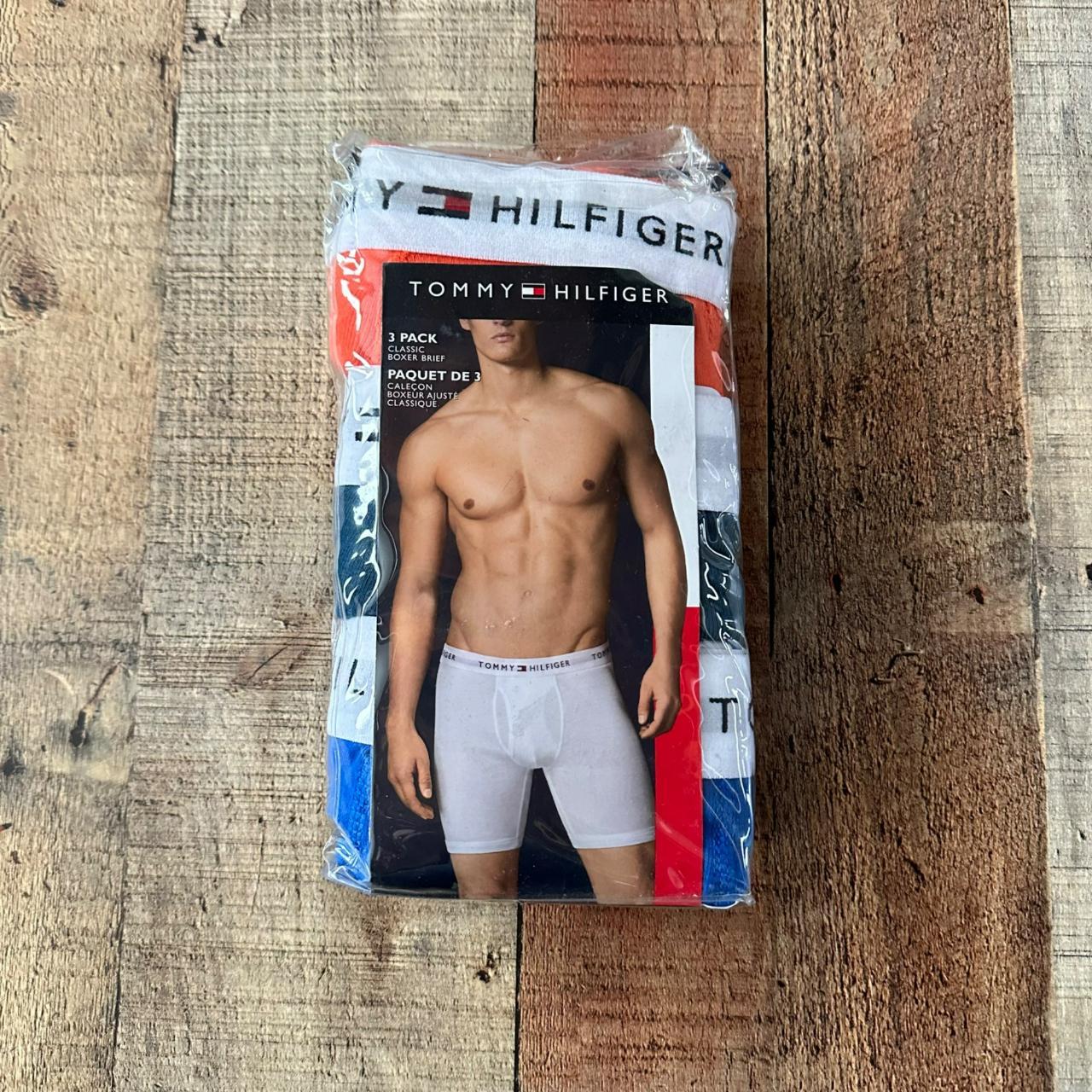 Tommy Hilfiger 3 pack classic cotton boxer brief... - Depop