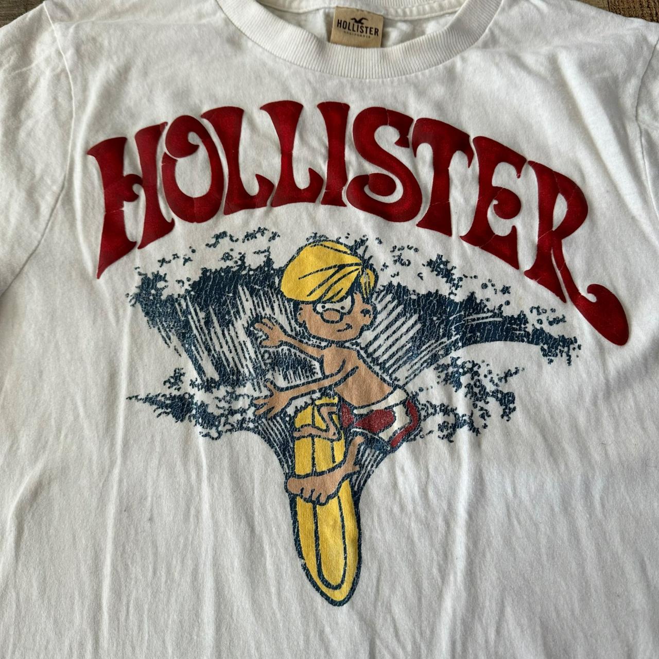 Vintage Hollister Men s Size S Surf Graphic Short. Depop