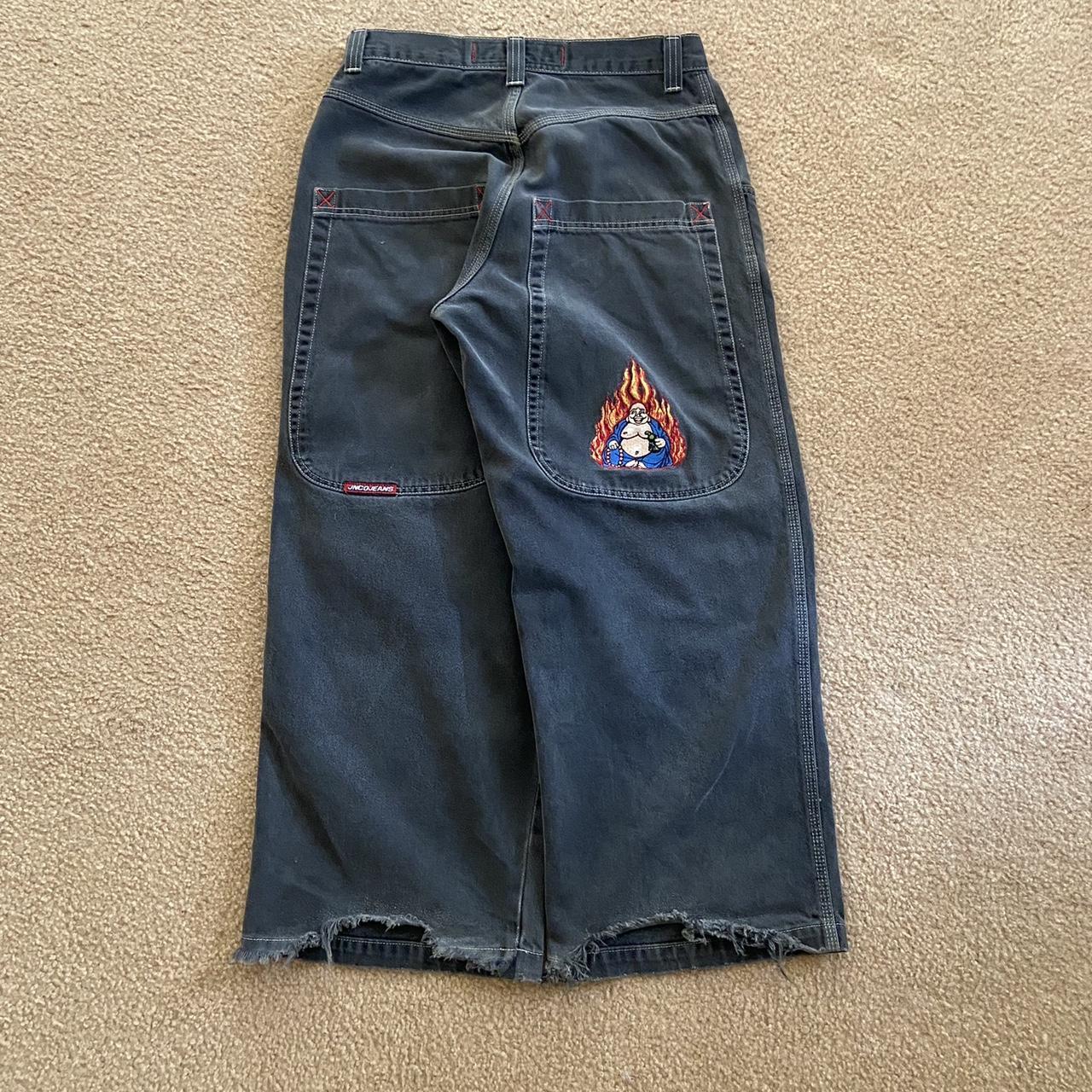 OG jnco flaming buddahs beautiful fade you won’t... - Depop