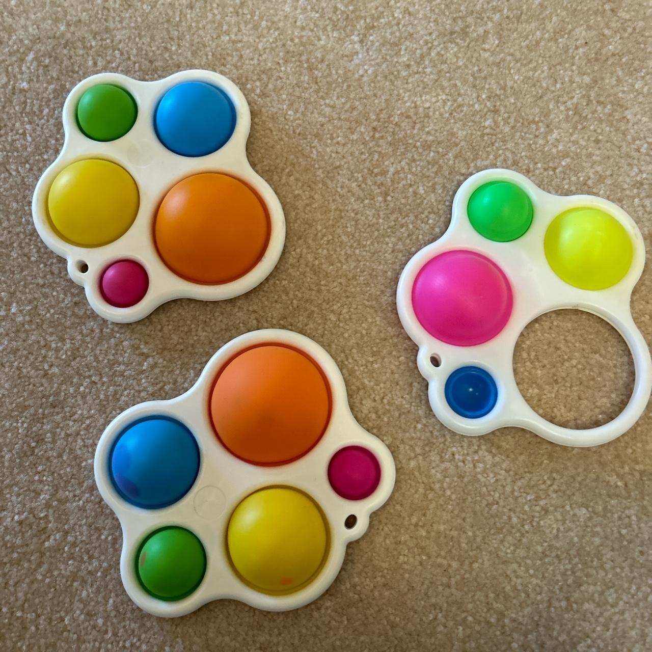 Pack of 3 Simple dimple pop it - Depop