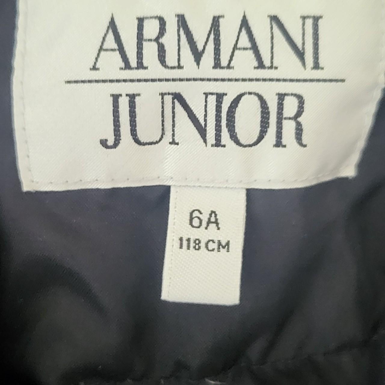 Armani Kids Puffer Jacket Size 6 years worn with... - Depop