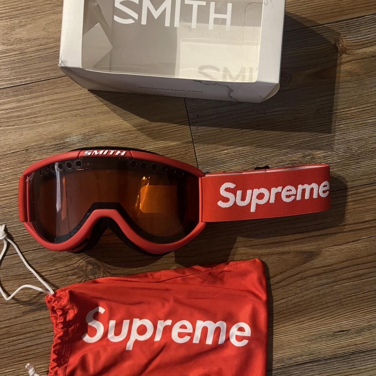 SEND OFFERS! Red Smith x Supreme goggles. Comes with... - Depop