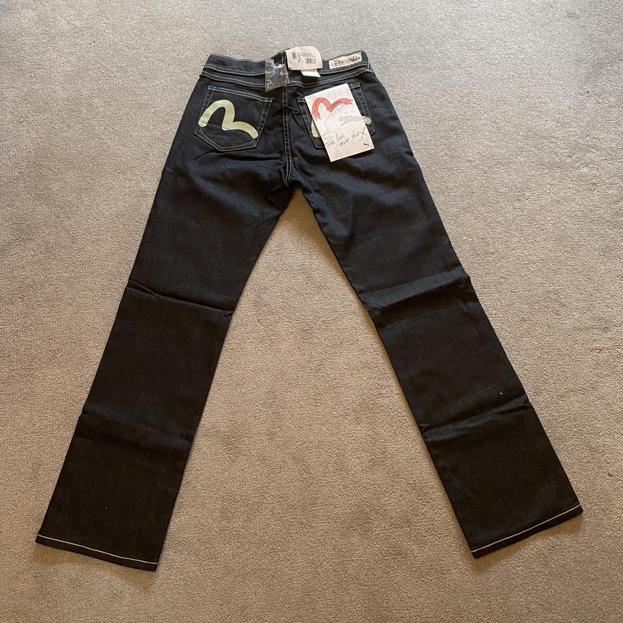 Evisu x puma navy jeans - Rare vintage evisu x puma... - Depop