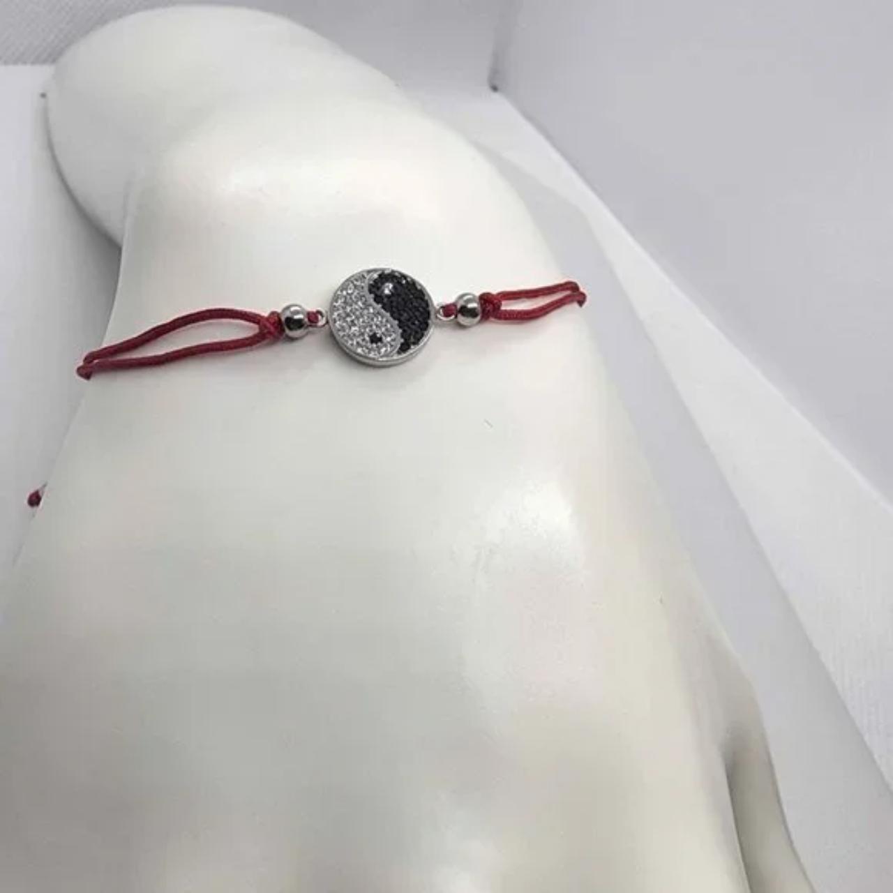 Brand NEW !!! Red String With Yin Yan Design that... - Depop
