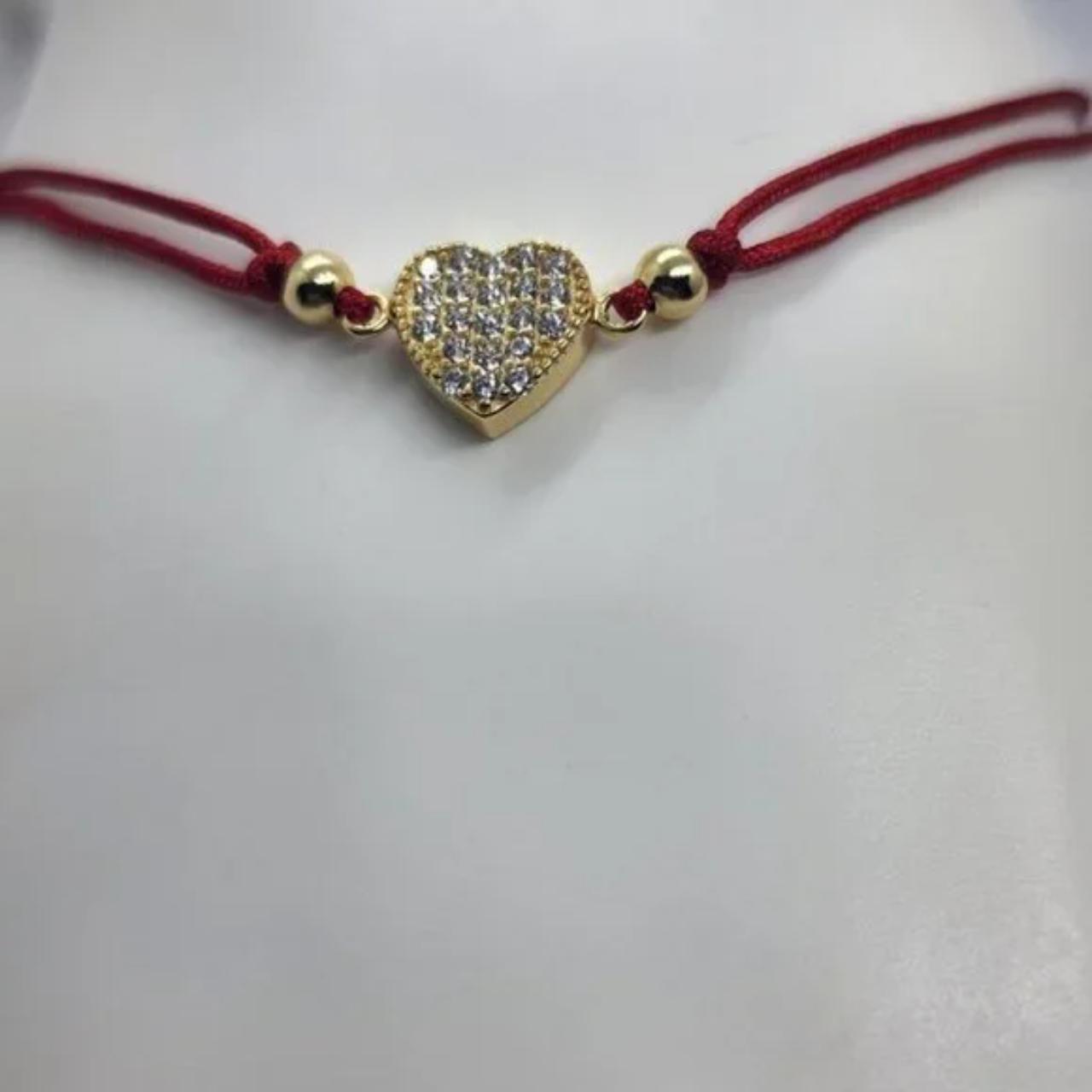 Brand NEW !!! Red String With Heart Design that is... - Depop