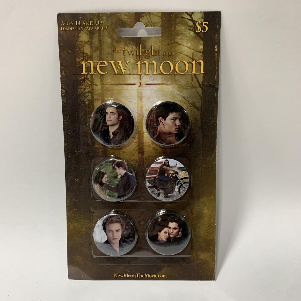 twilight new moon pin set with edward pin, jacob... - Depop