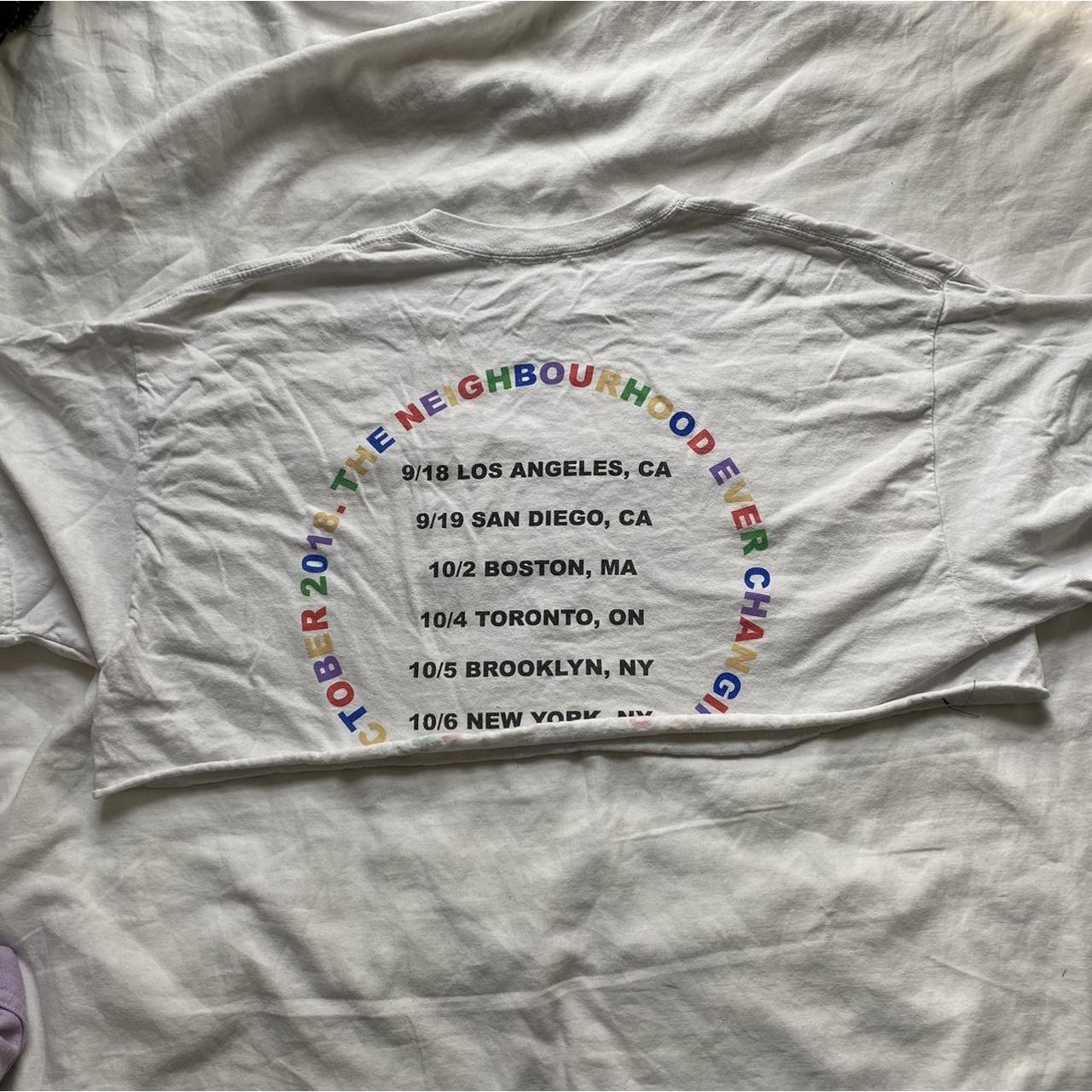 The neighborhood merch crop top probably an XL🌈 - Depop