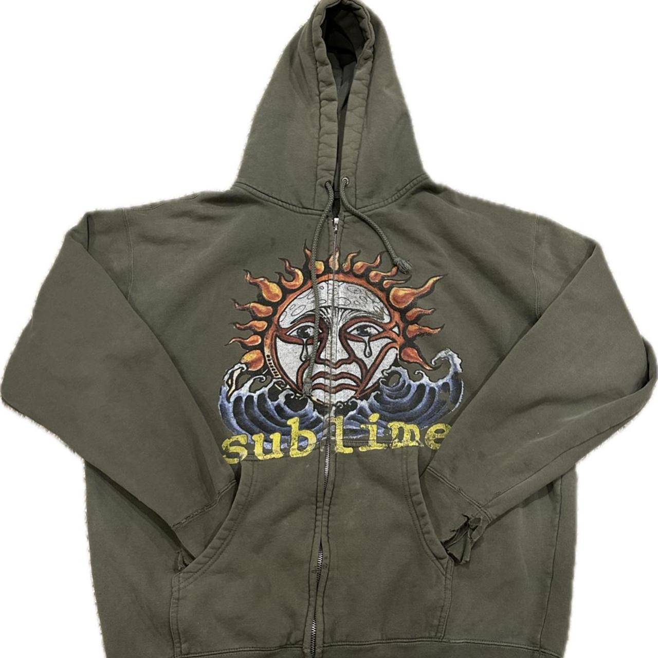 Sublime size L hoodie. Unsure of the brand:) - Depop