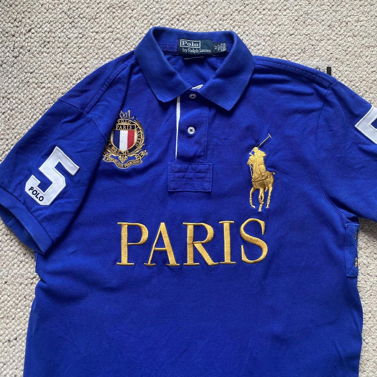 Polo Ralph Lauren Paris polo shirt Perfect condition... - Depop