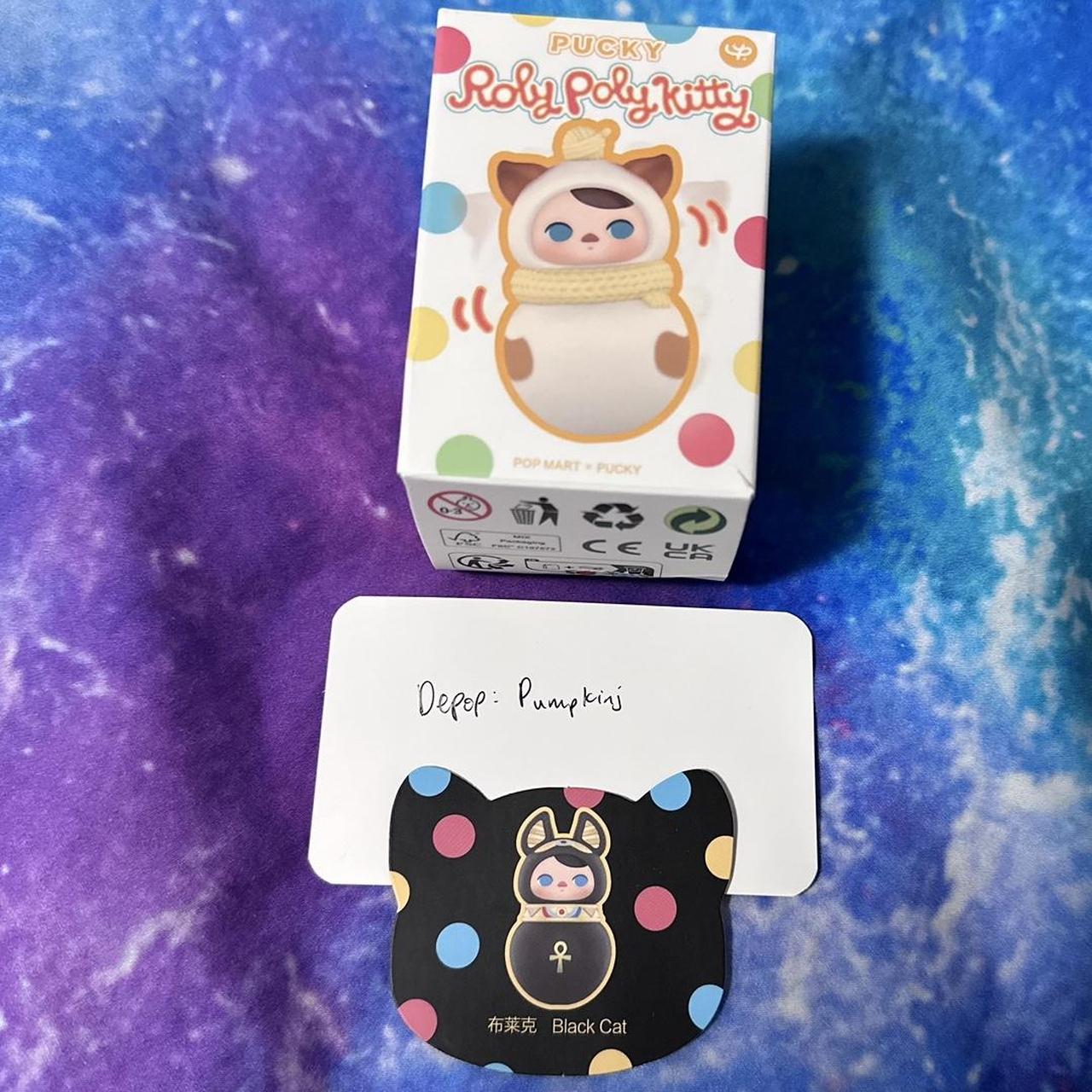 Popmart 💖Pucky - Roly Poly Kitty series 💖 - BLACK... - Depop