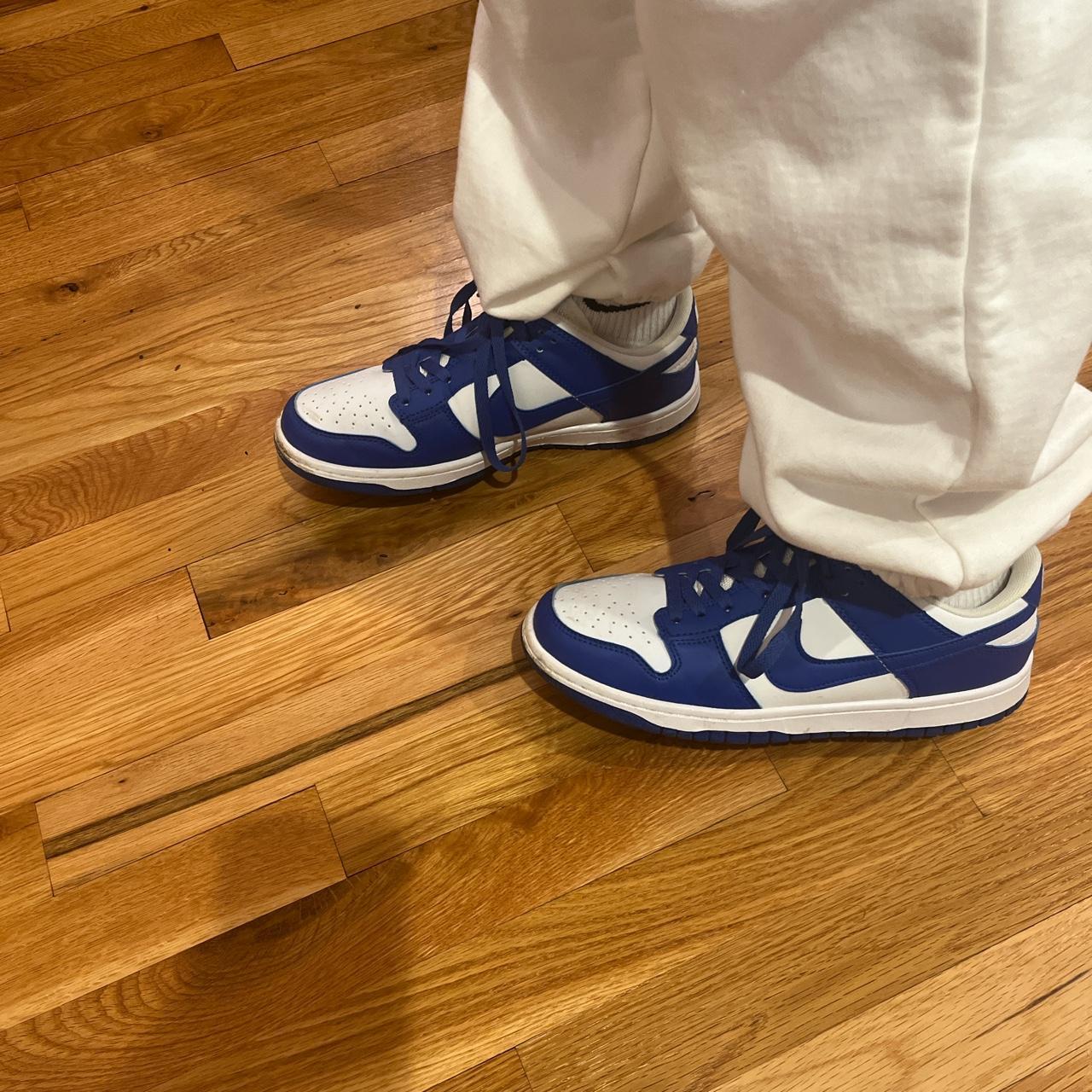 men’s size 8 kentucky dunks, send offers, no box... - Depop