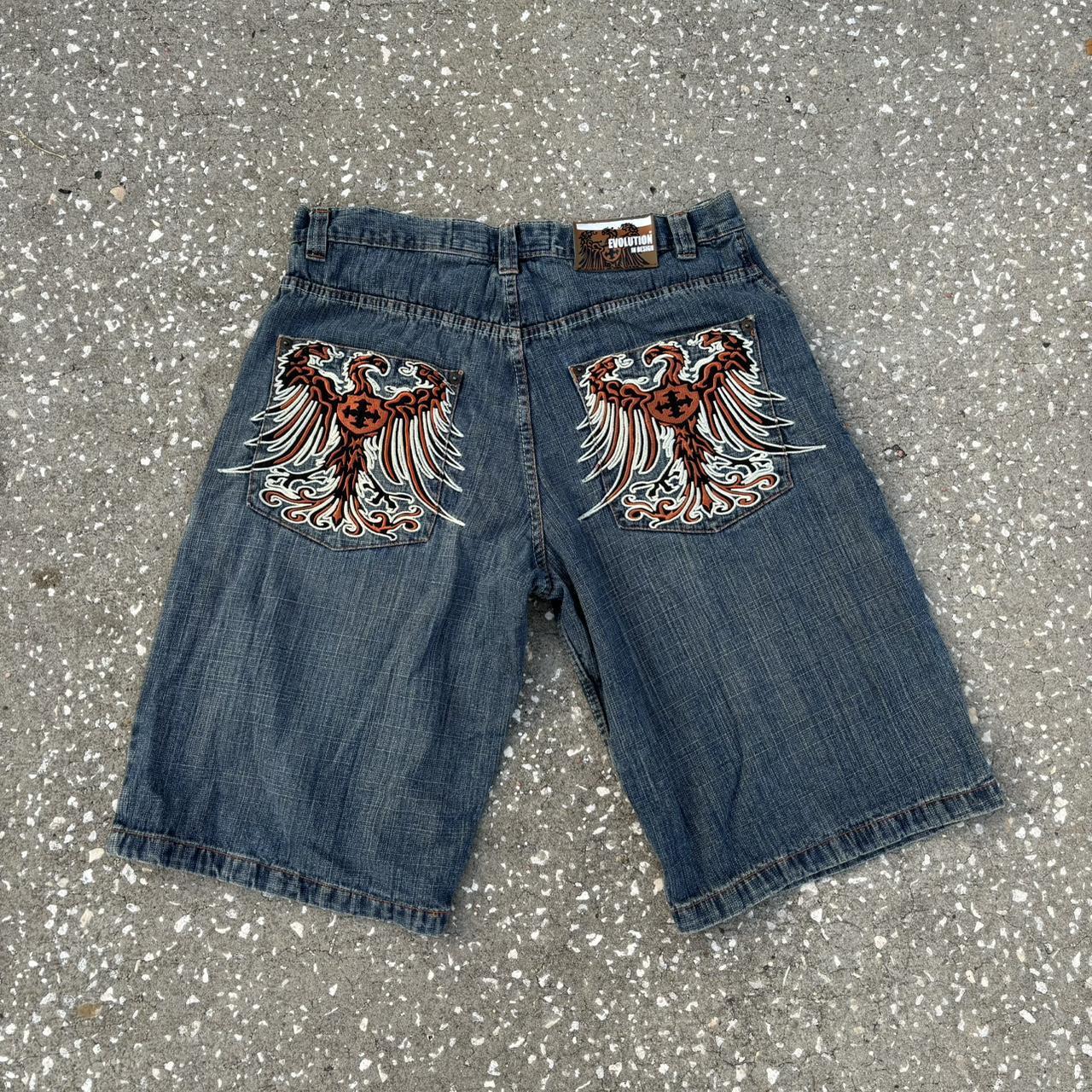 Extremely Rare JNCO-like Evolution in Design Jorts... - Depop