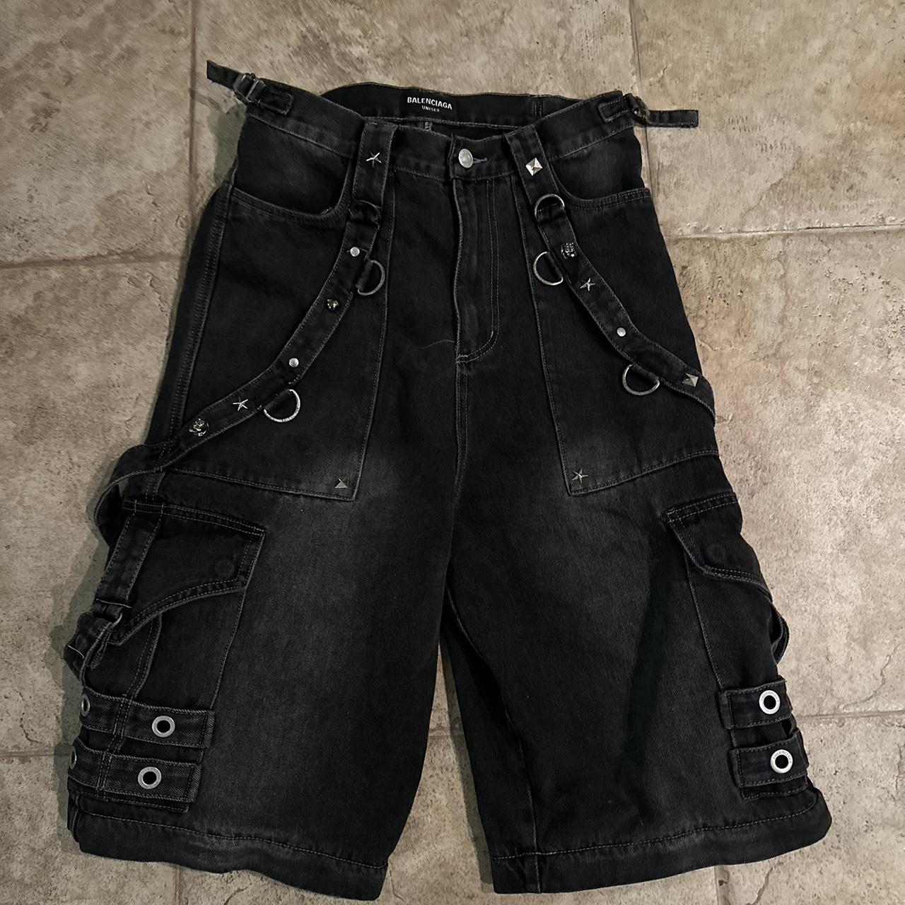 Balenciaga Raver Jeans/Jorts r3p #balenciaga... - Depop
