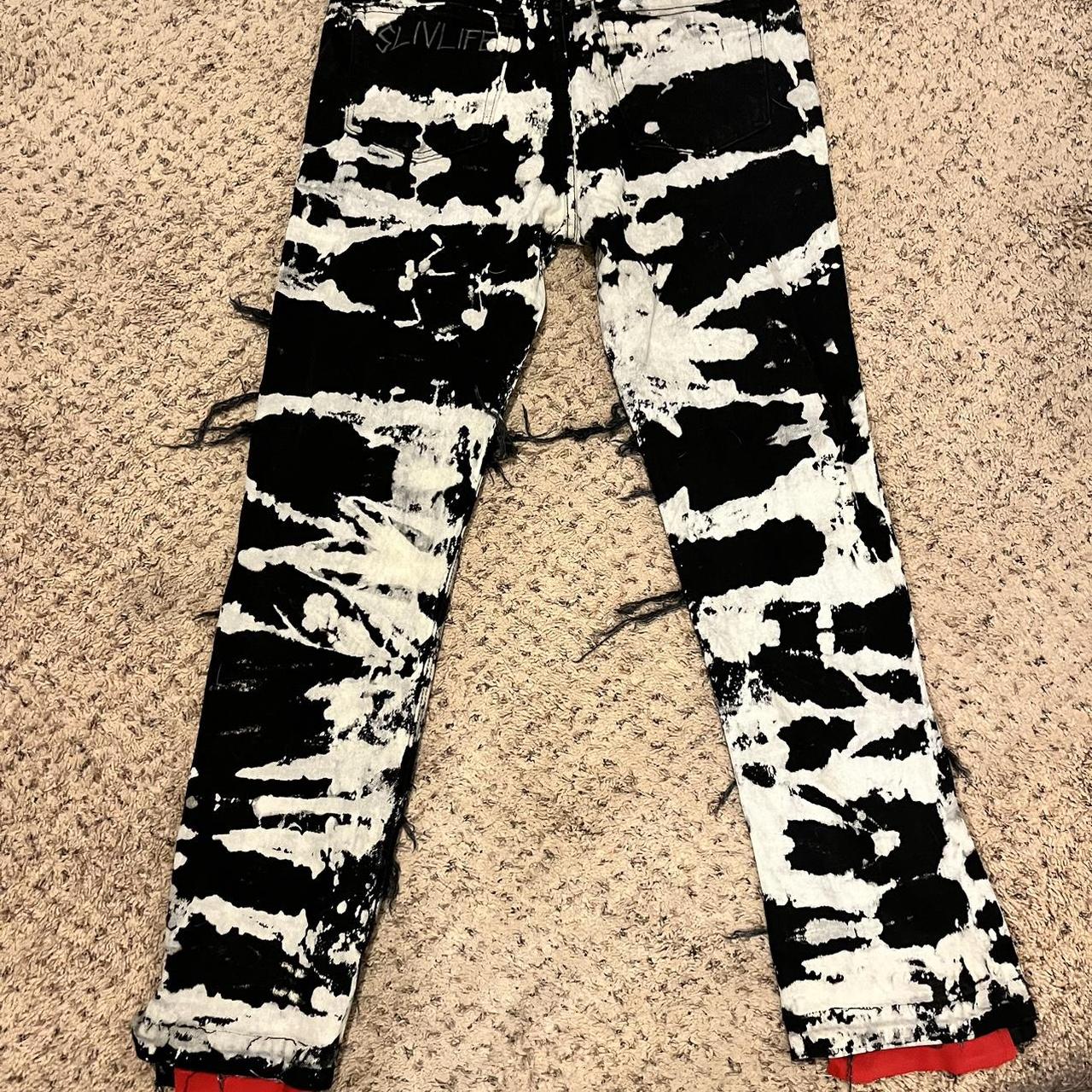 Sliv Life “Bloody” Jeans Crazy Piece #sematary... - Depop