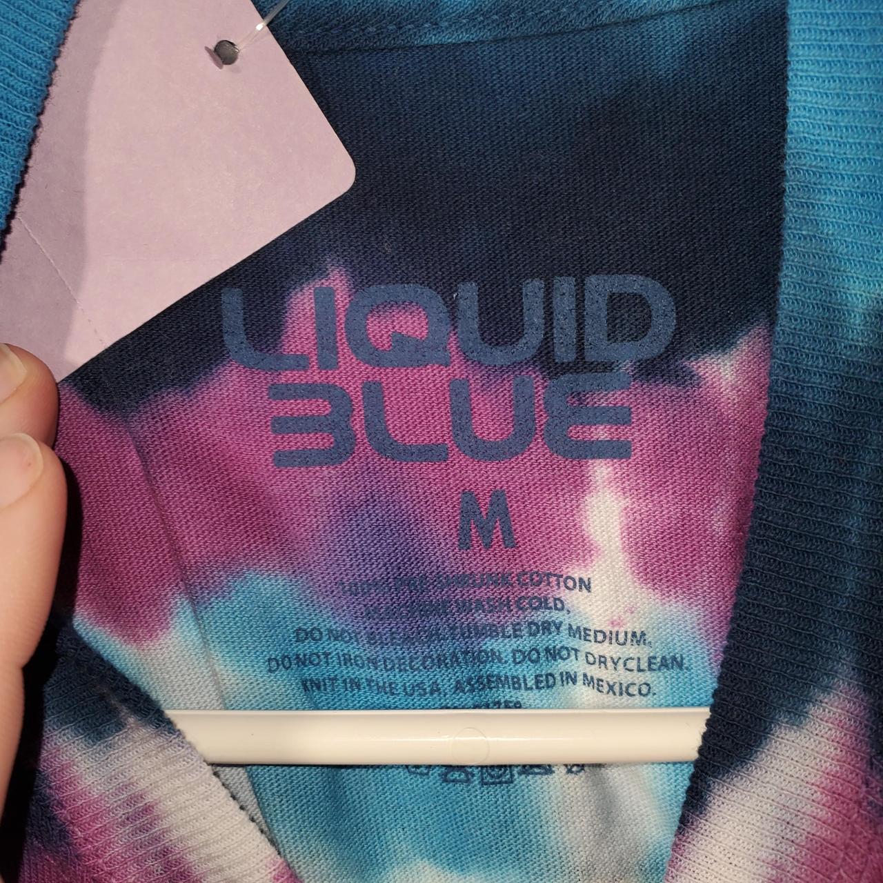 liquid blue Men's Multi T-shirt | Depop