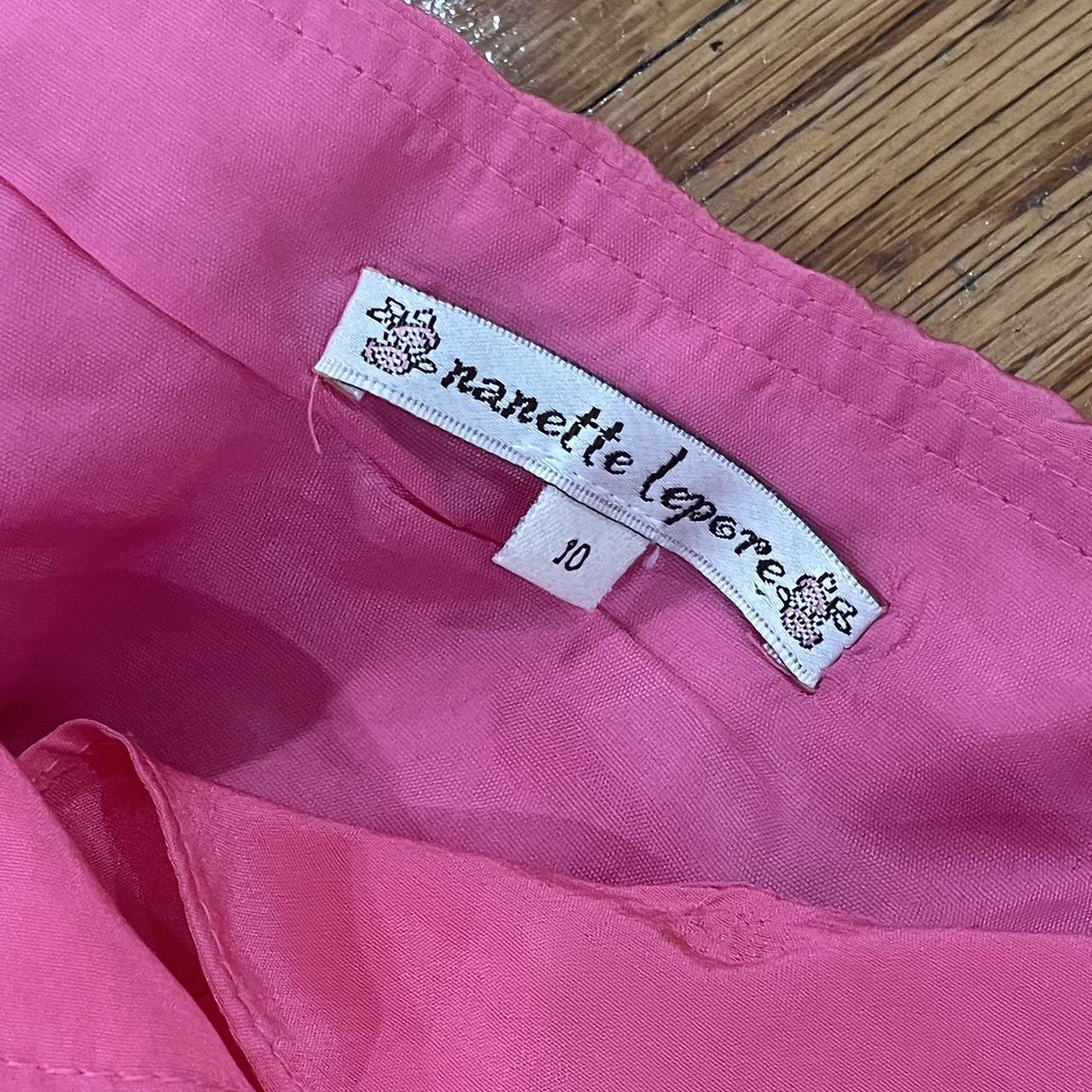 #Barbie #Pink Nanette Lepore wrap top #lilyrosedepp... - Depop