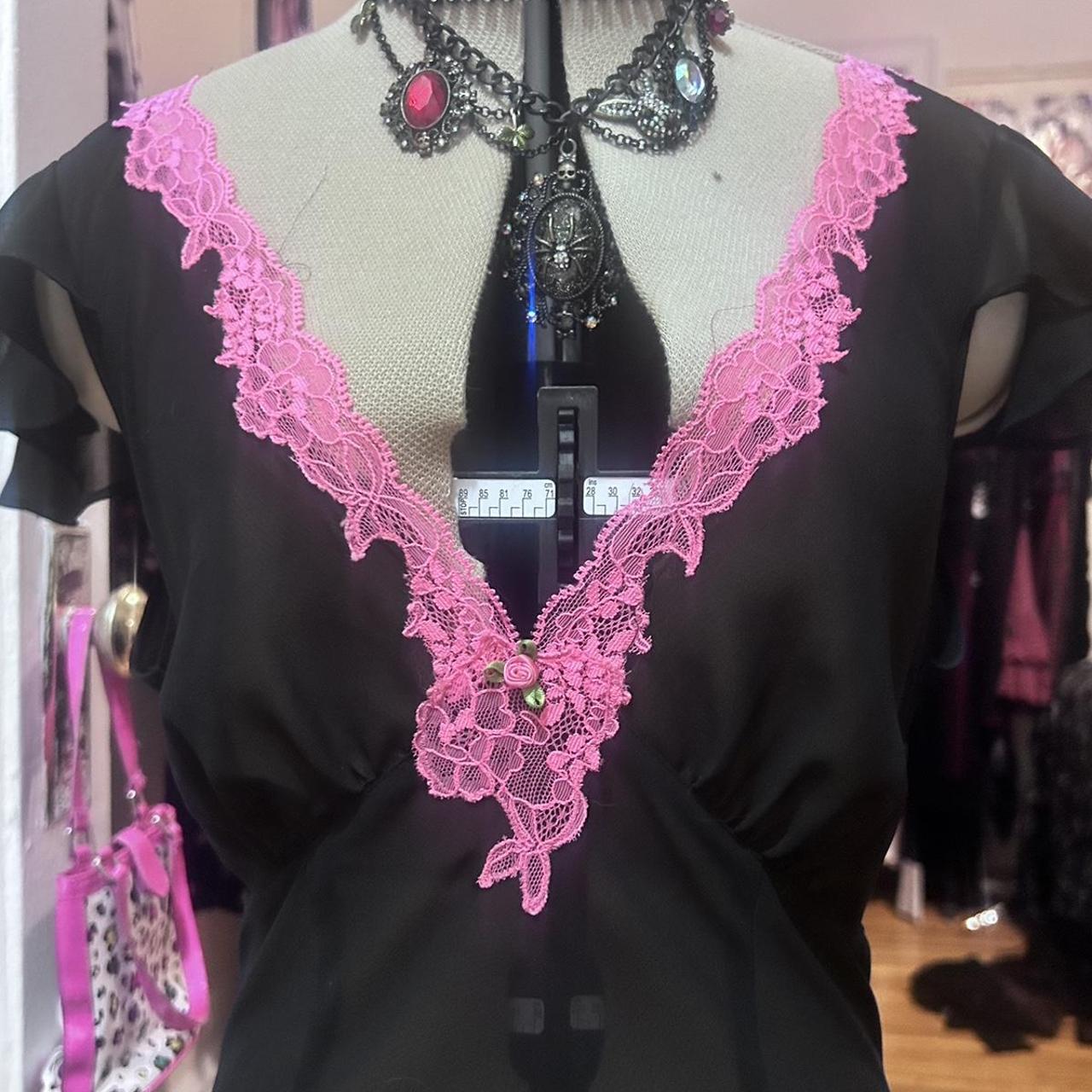 Beautiful lace Betsey Johnson slip dress 💕🎀 This... - Depop