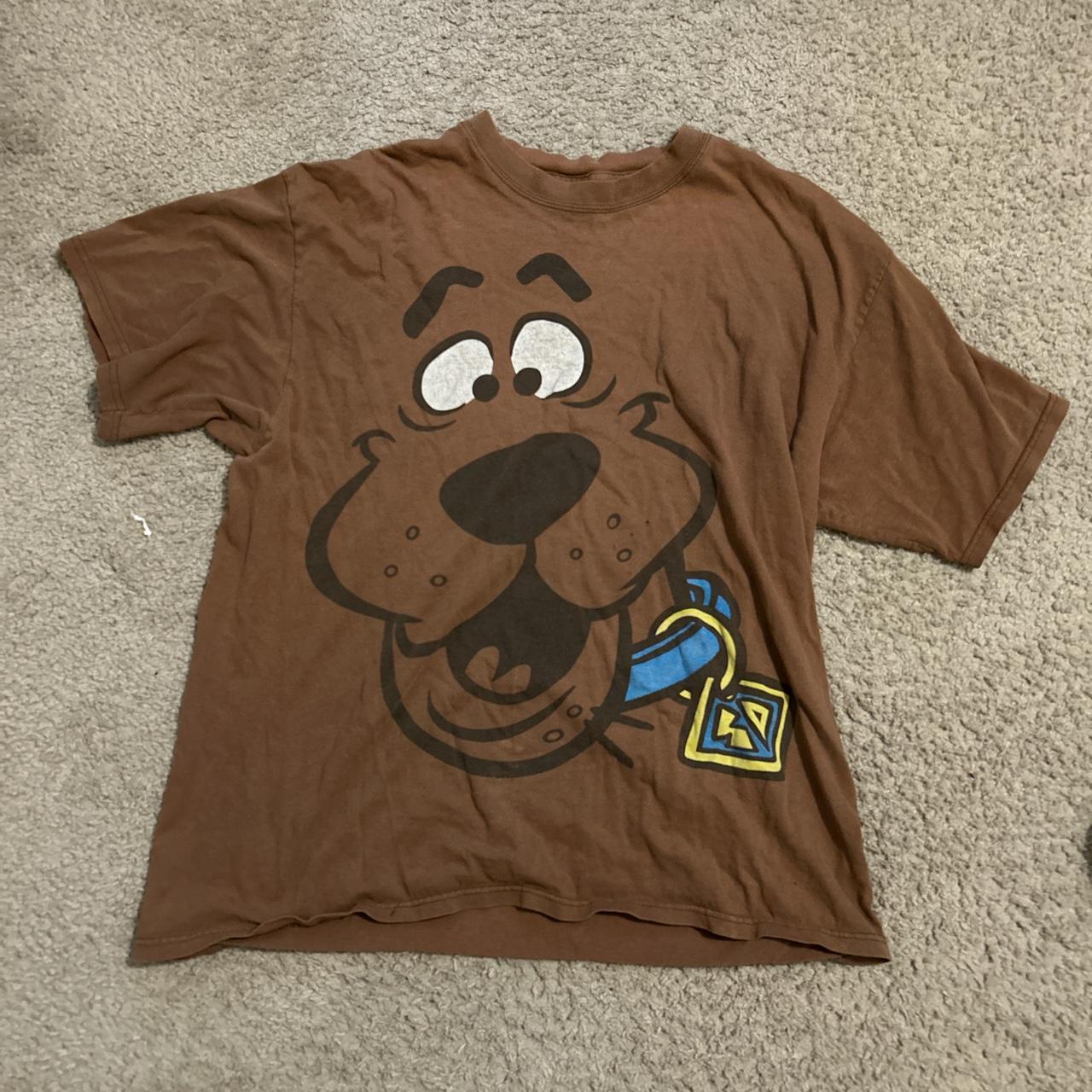 Large scooby doo brown shirt - Depop
