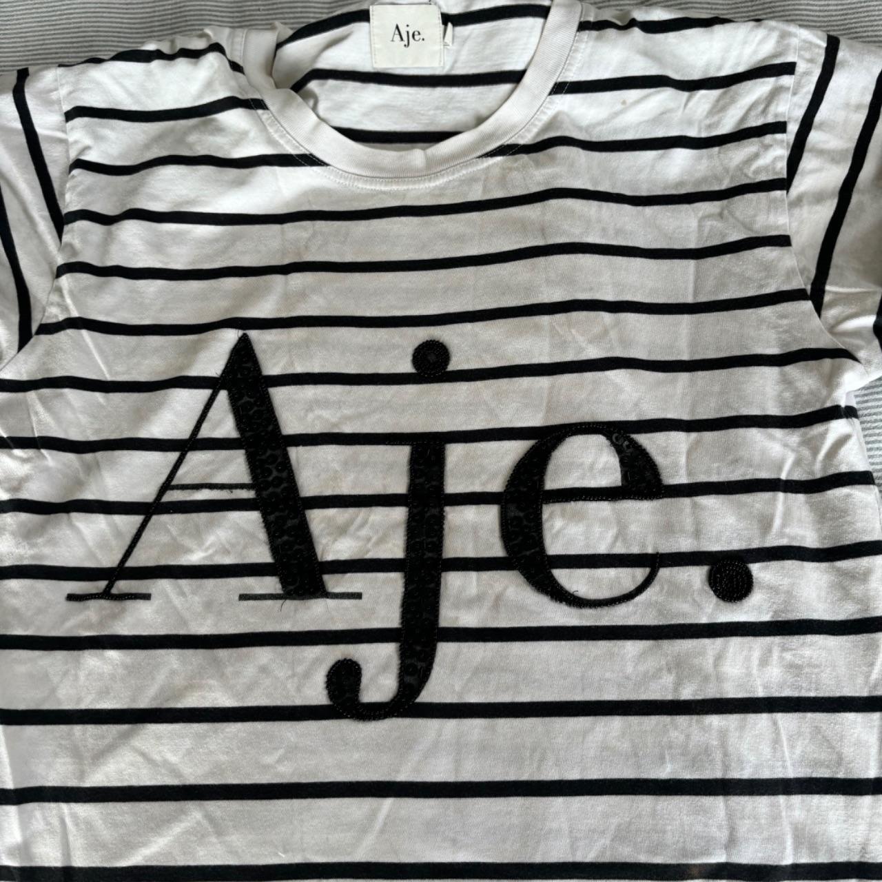 AJE T SHIRT - size S Worn a few times and has few... | Depop