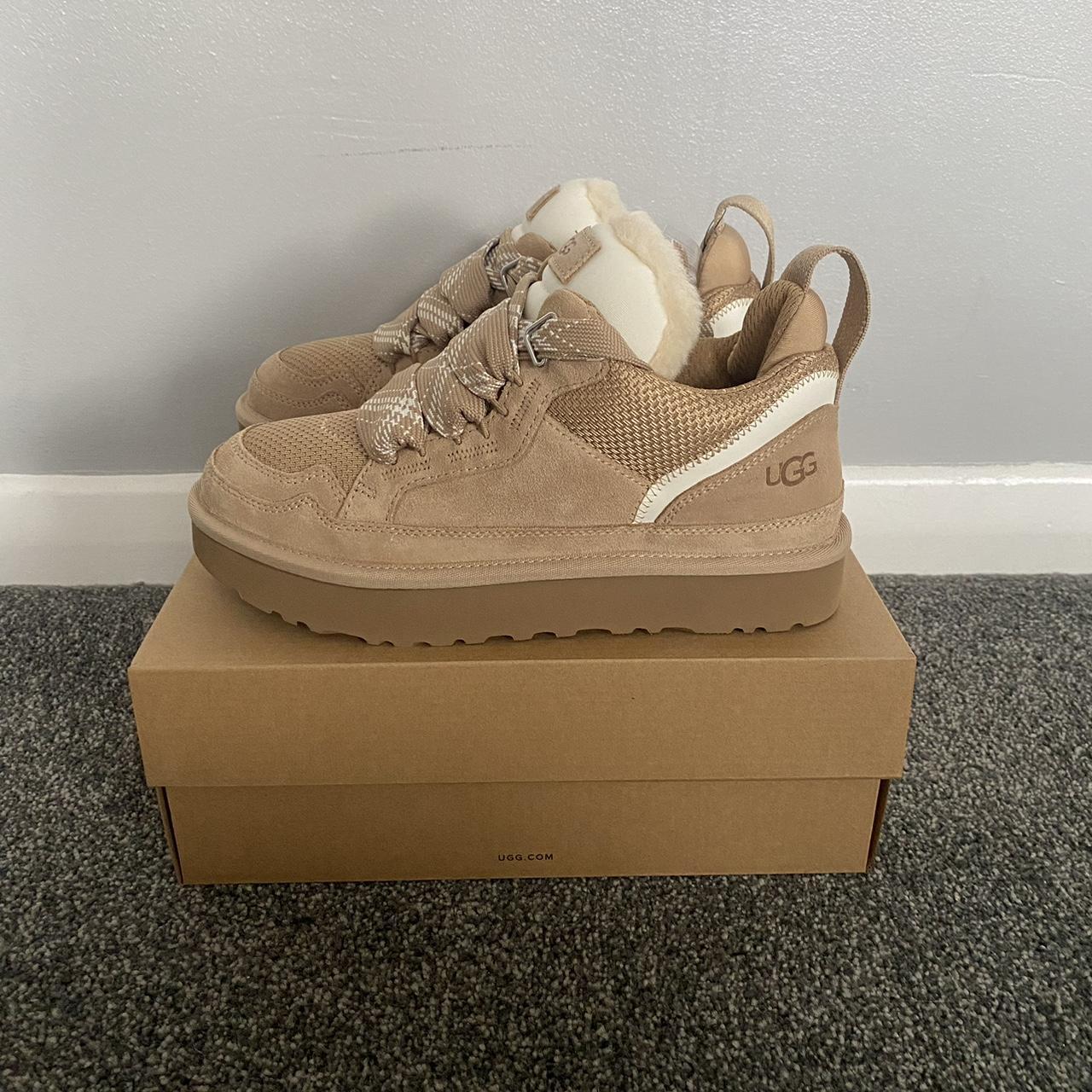 Ugg Lowmel Trainer Sand - 100% authentic - Brand... - Depop
