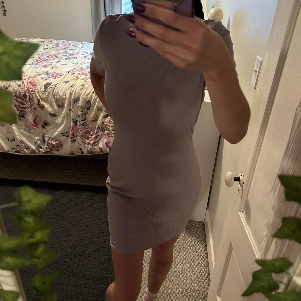 Boohoo Women's Grey Dress | Depop