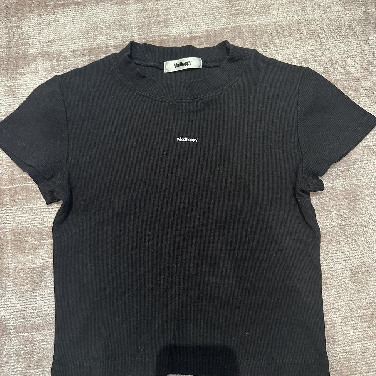 Madhappy Women's Black T-shirt | Depop